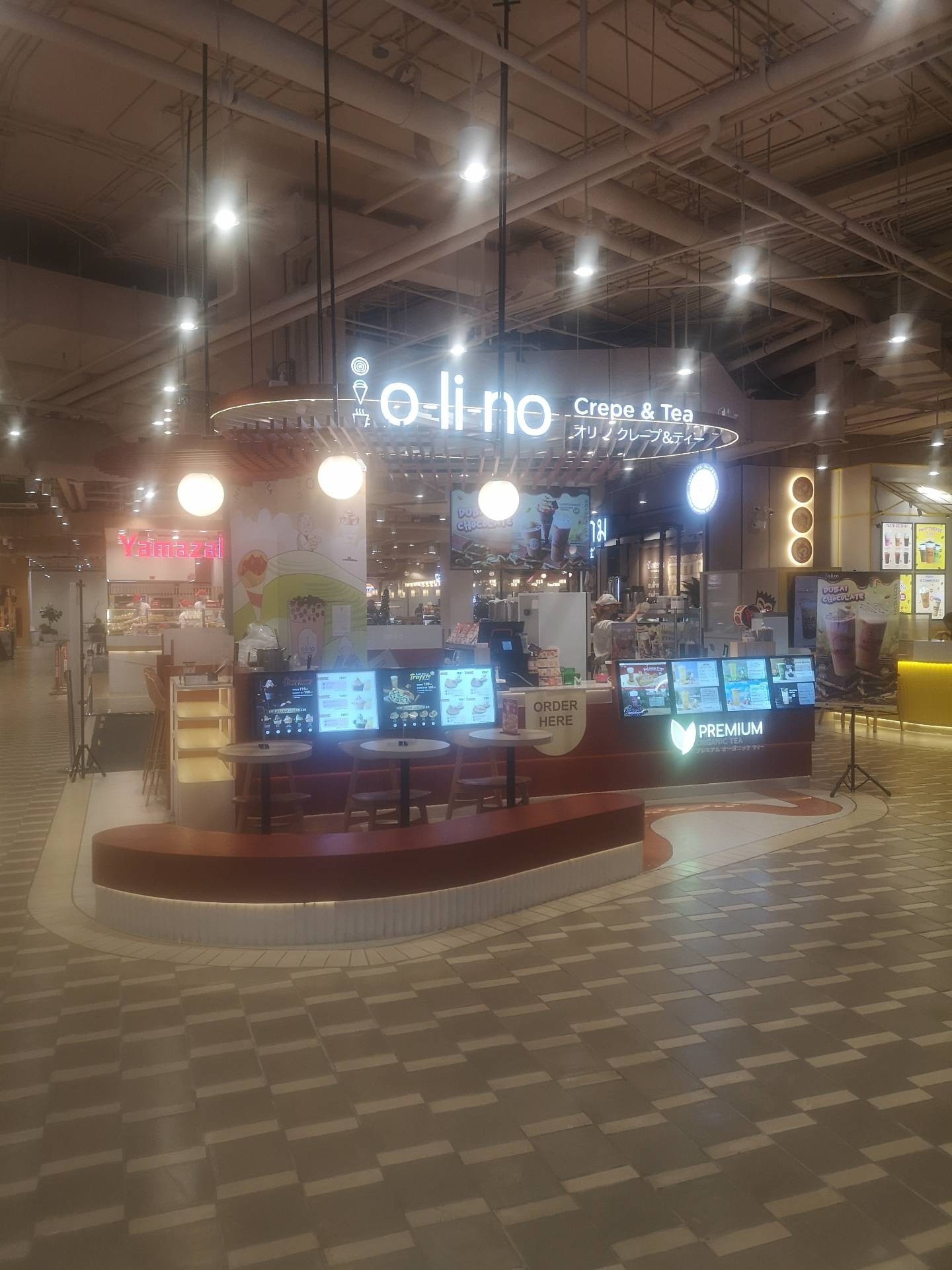 รีวิว Olino Crepe & Tea เซ็นทรัลแจ้งวัฒนะ - มาลองเครื่องดื่ม