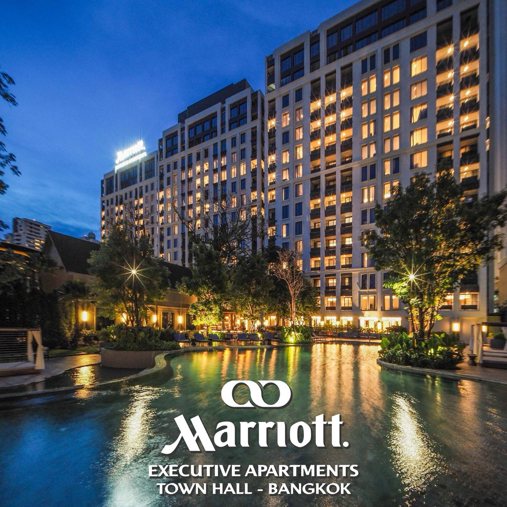 รีวิว Marriott Executive Apartments Town Hall Sukhumvit - ที่พักกลาง ...