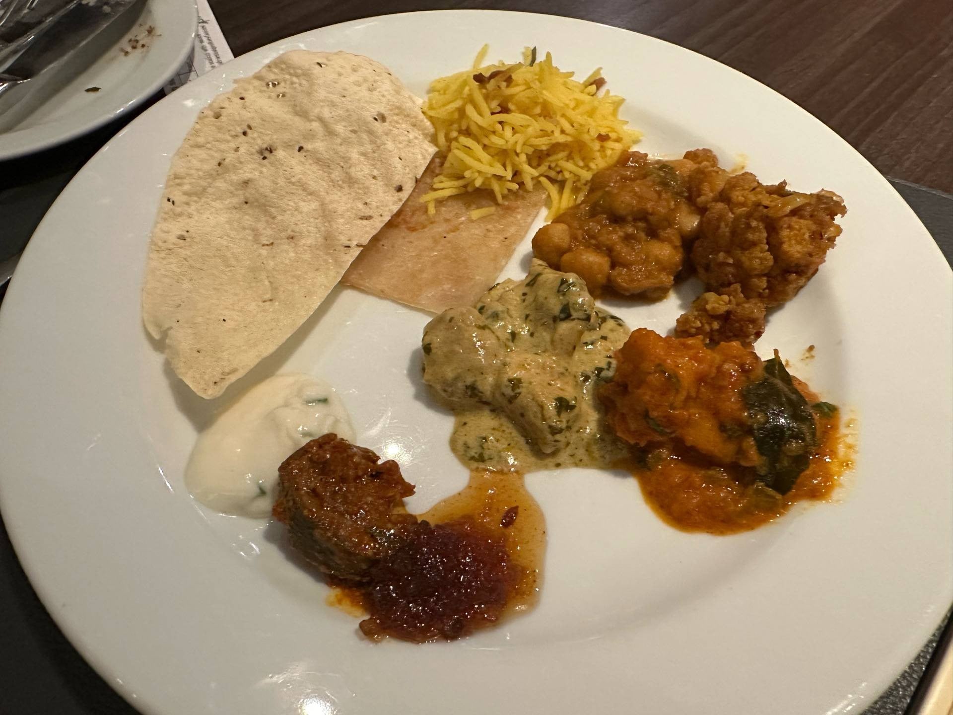 INDIAN FOOD ร้าน JW Café JW Marriott Hotel Bangkok