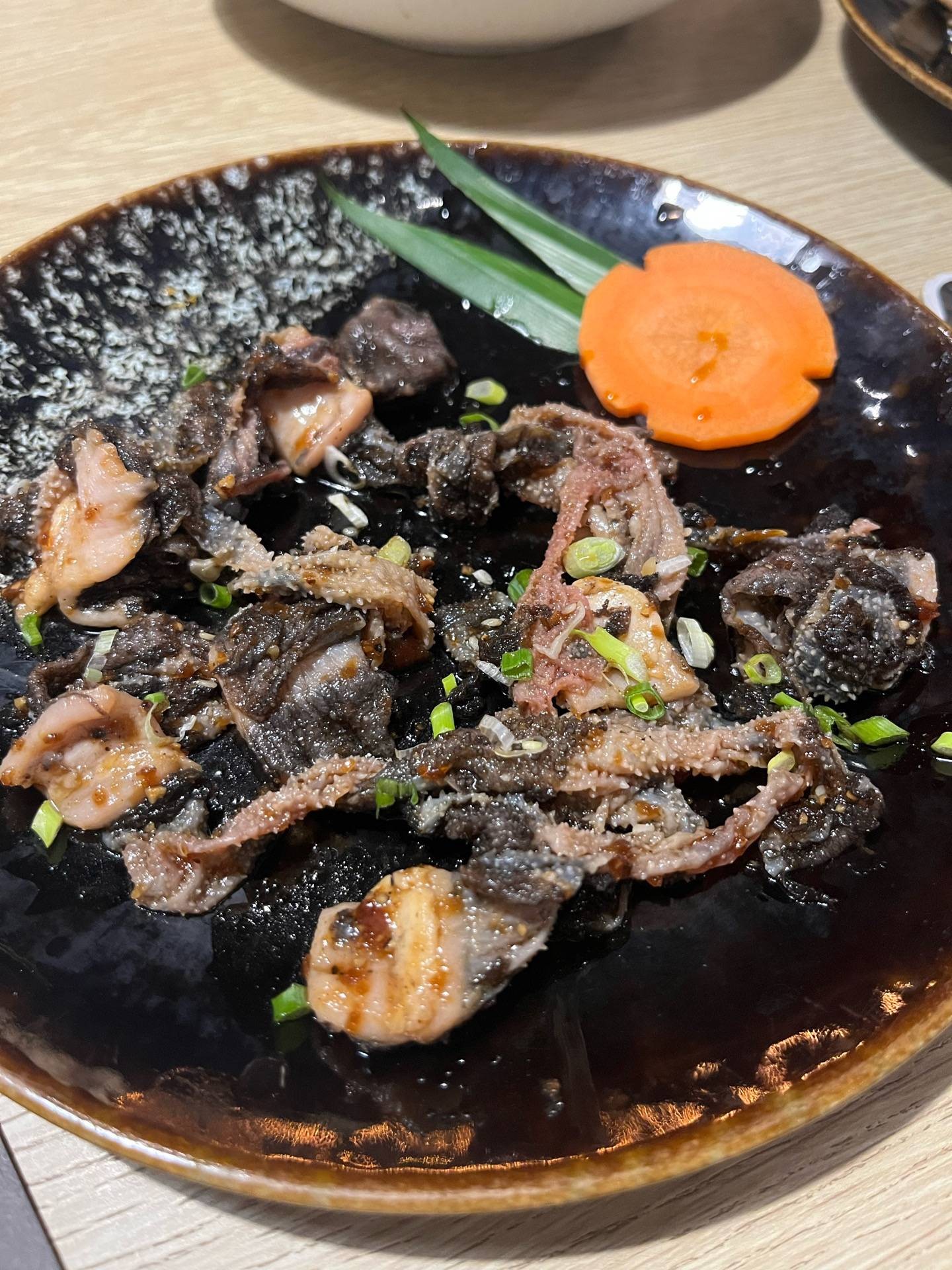 ผ้าขี้ริ้ว ร้าน Grillicious Japanese BBQ (Yakiniku) Pattaya