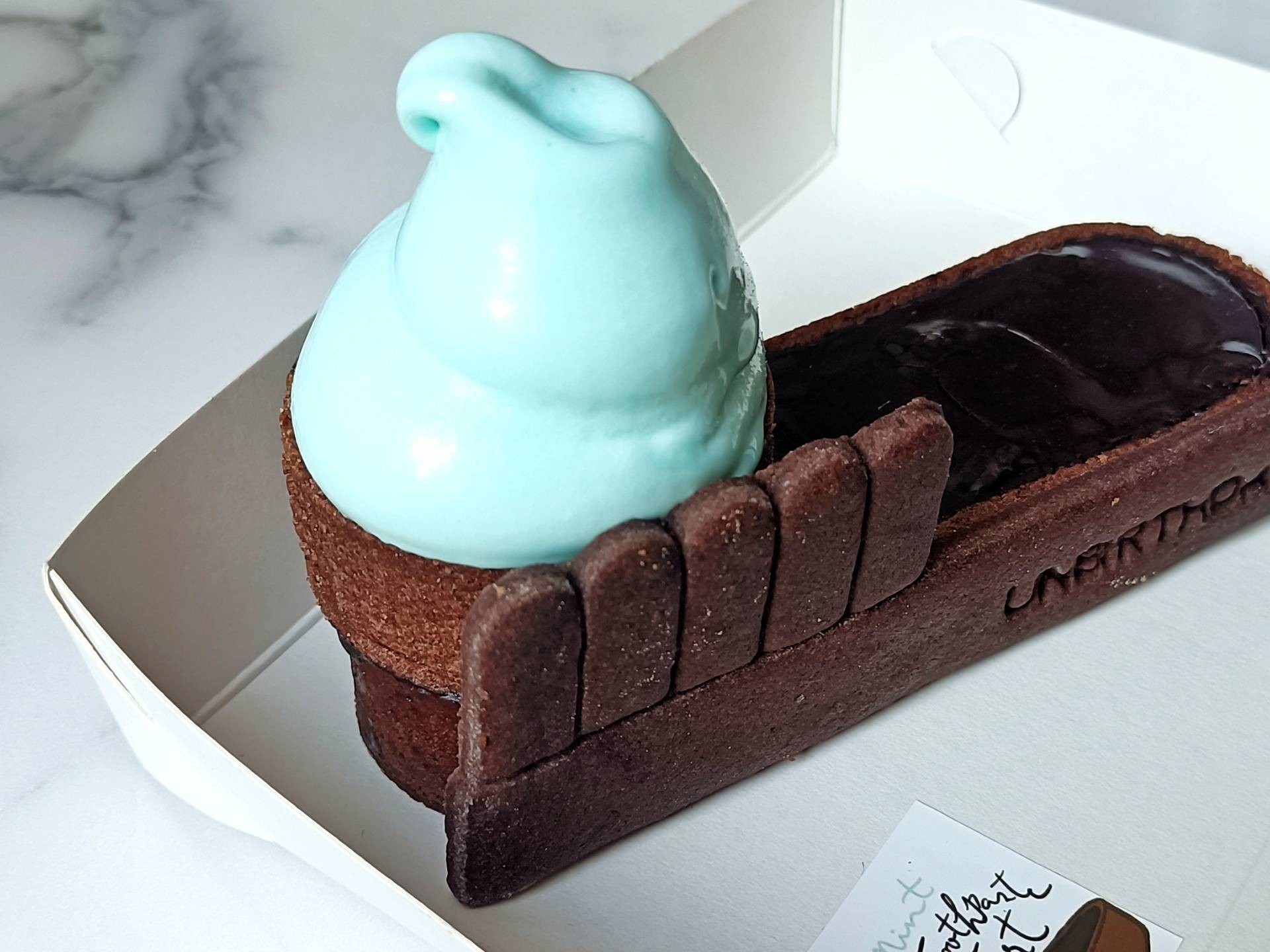 UBD Signature's Mint Toothpaste Tart ร้าน Unbirthday Sukhumvit 31