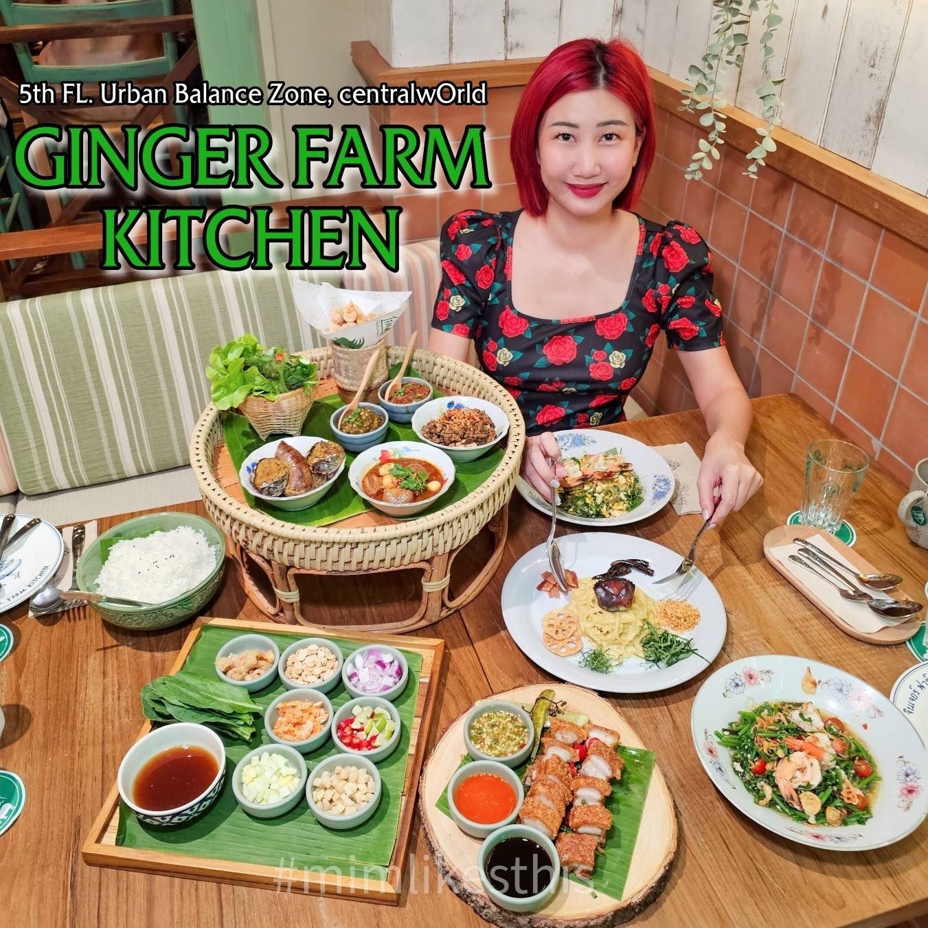 รีวิว Ginger Farm Kitchen Central world - ยกความอร่อยจากเชียงใหม่มาถึง ...