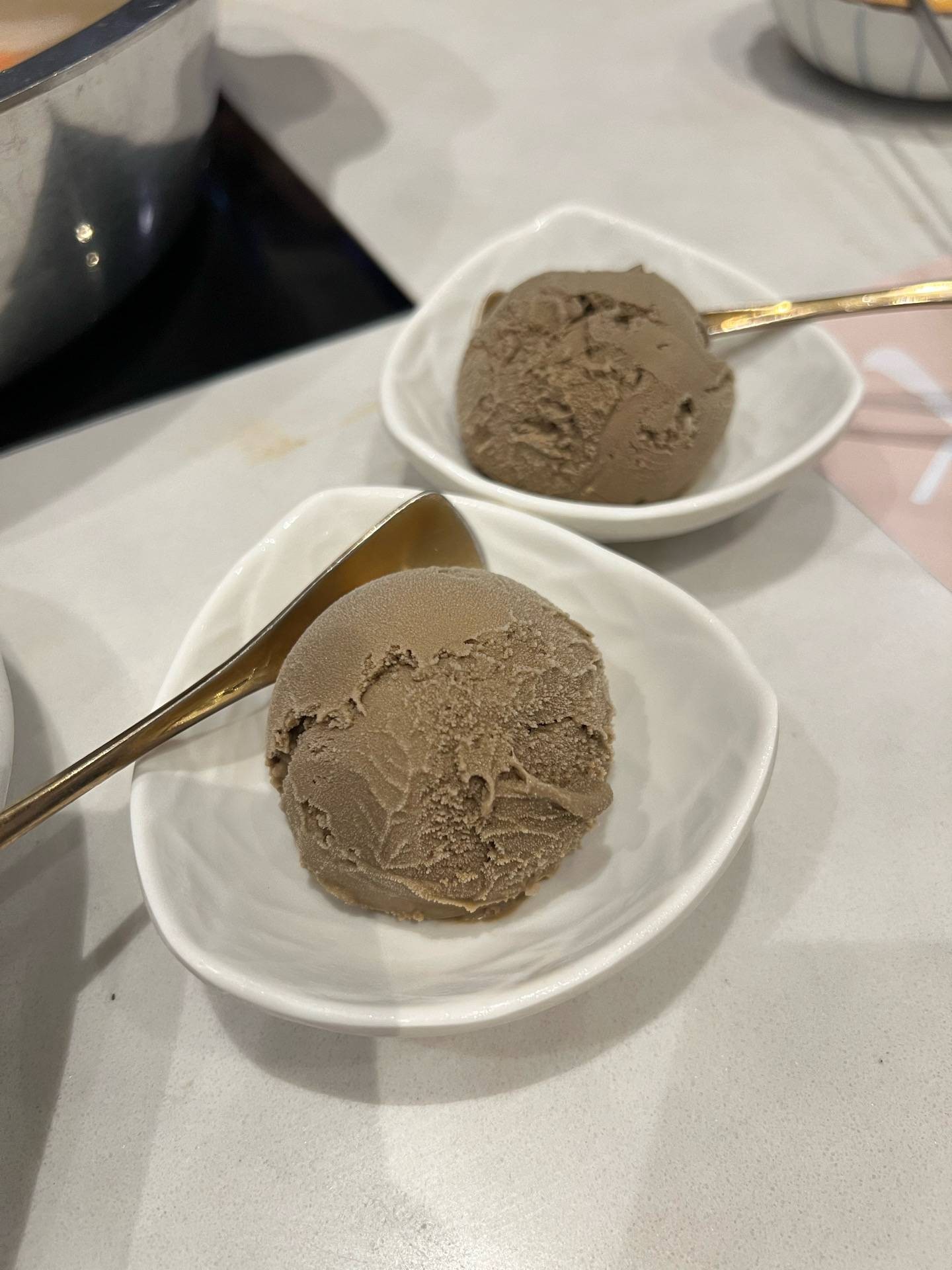 Hojicha Ice Cream ร้าน NANA TOKU SHABU NANA TOKU SHABU