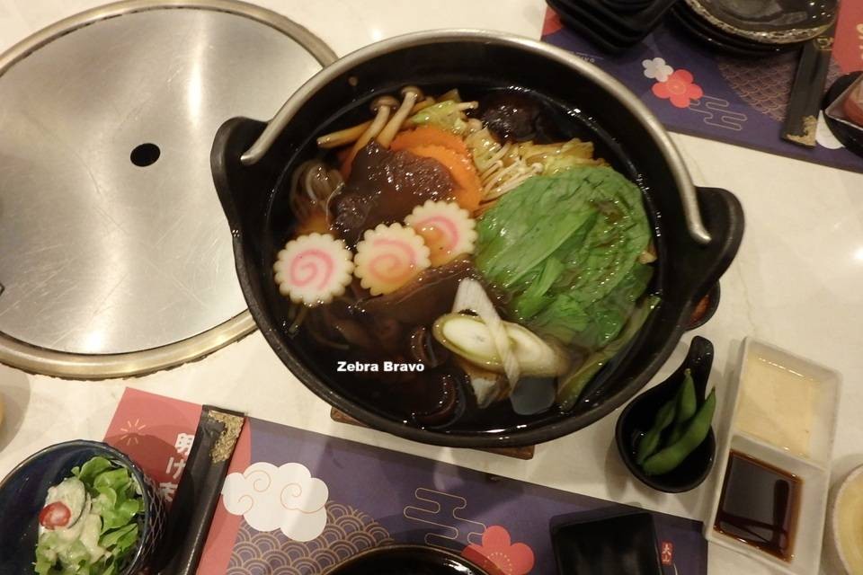 Pork Nabe Set ร้าน Daisen Premium Japanese Restaurant CentralWorld