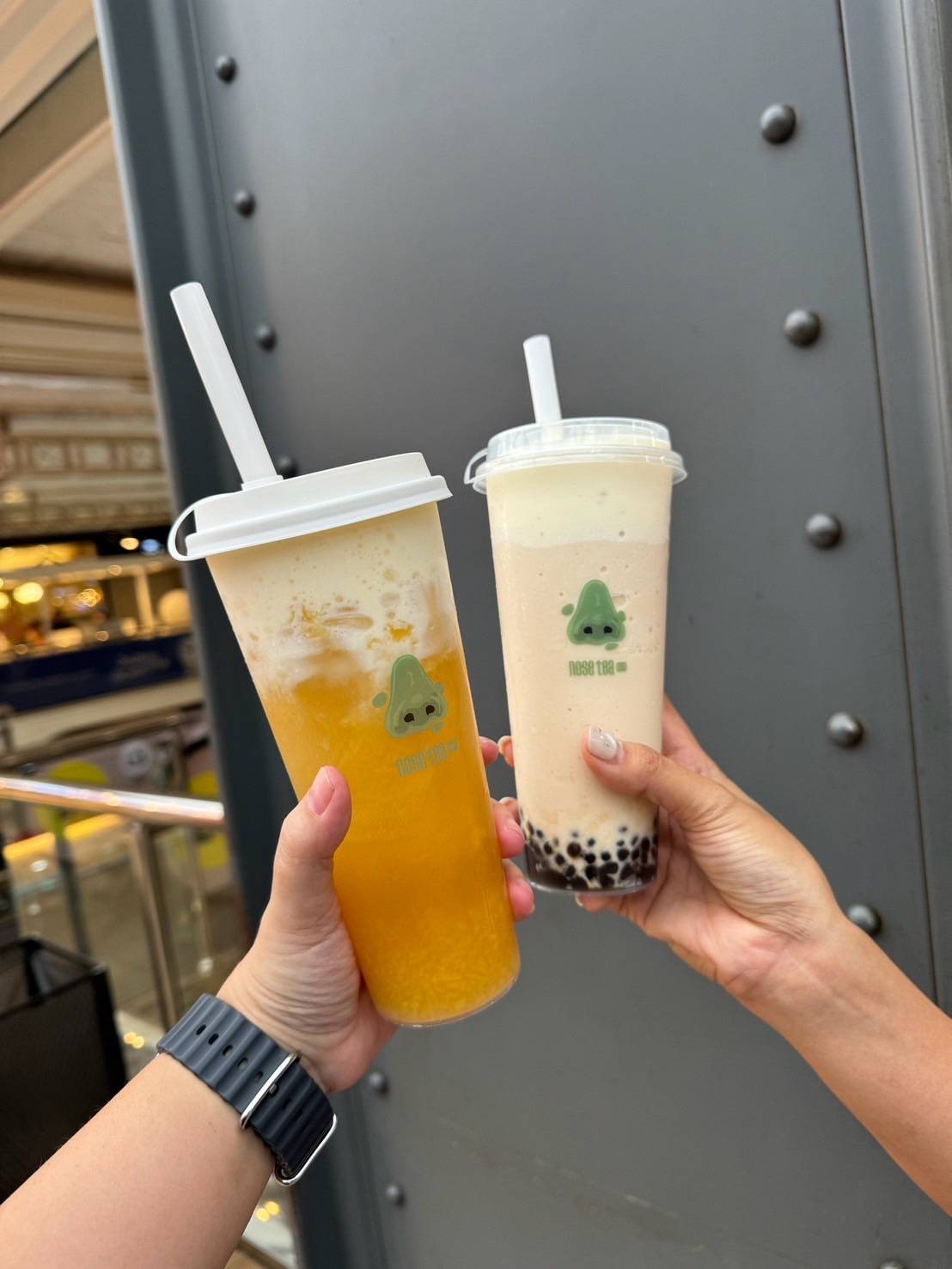 รีวิว Nose tea สยามเซ็นเตอร์ (Siam Center) - 🍵 Nose Tea ชาจมูกเขียว ...