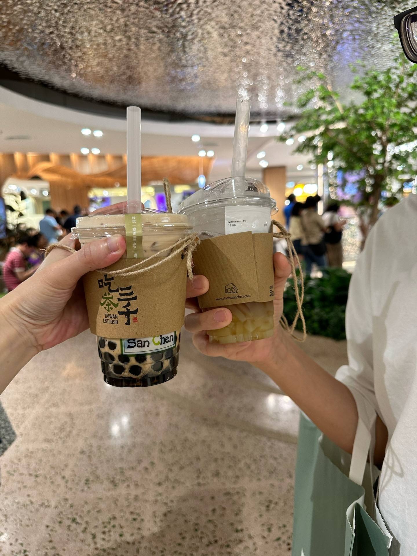 Bubble Milk Tea ร้าน CHICHA San Chen CentralWorld