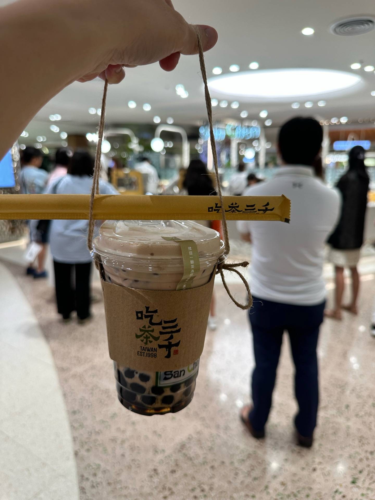 Bubble Milk Tea ร้าน CHICHA San Chen CentralWorld