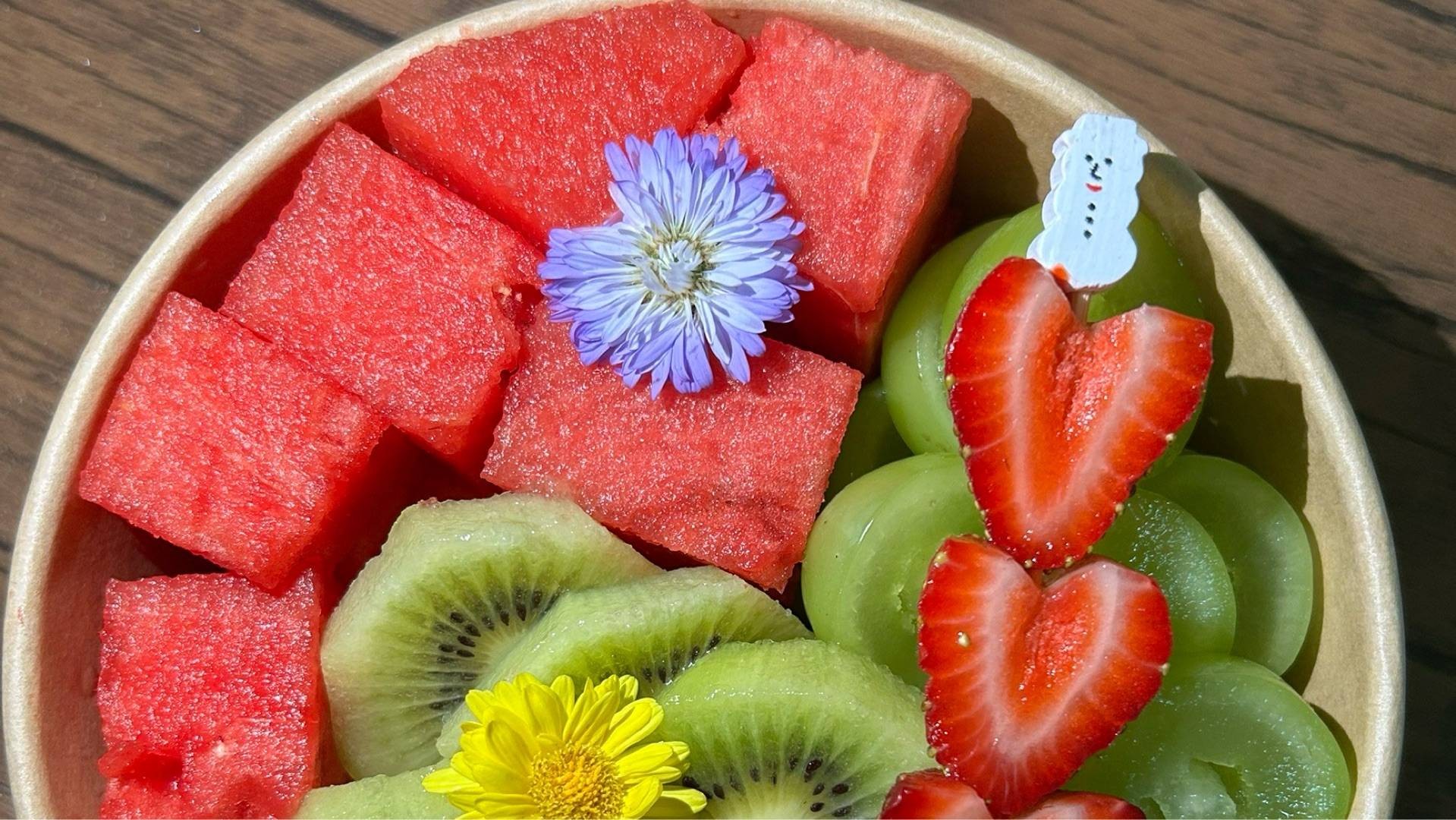 ผลไม้ปอกพร้อมทาน&กรีกโยเกิร์ตแสนแซ่บ PS club fruits - สั่งอาหารเดลิเวอ ...