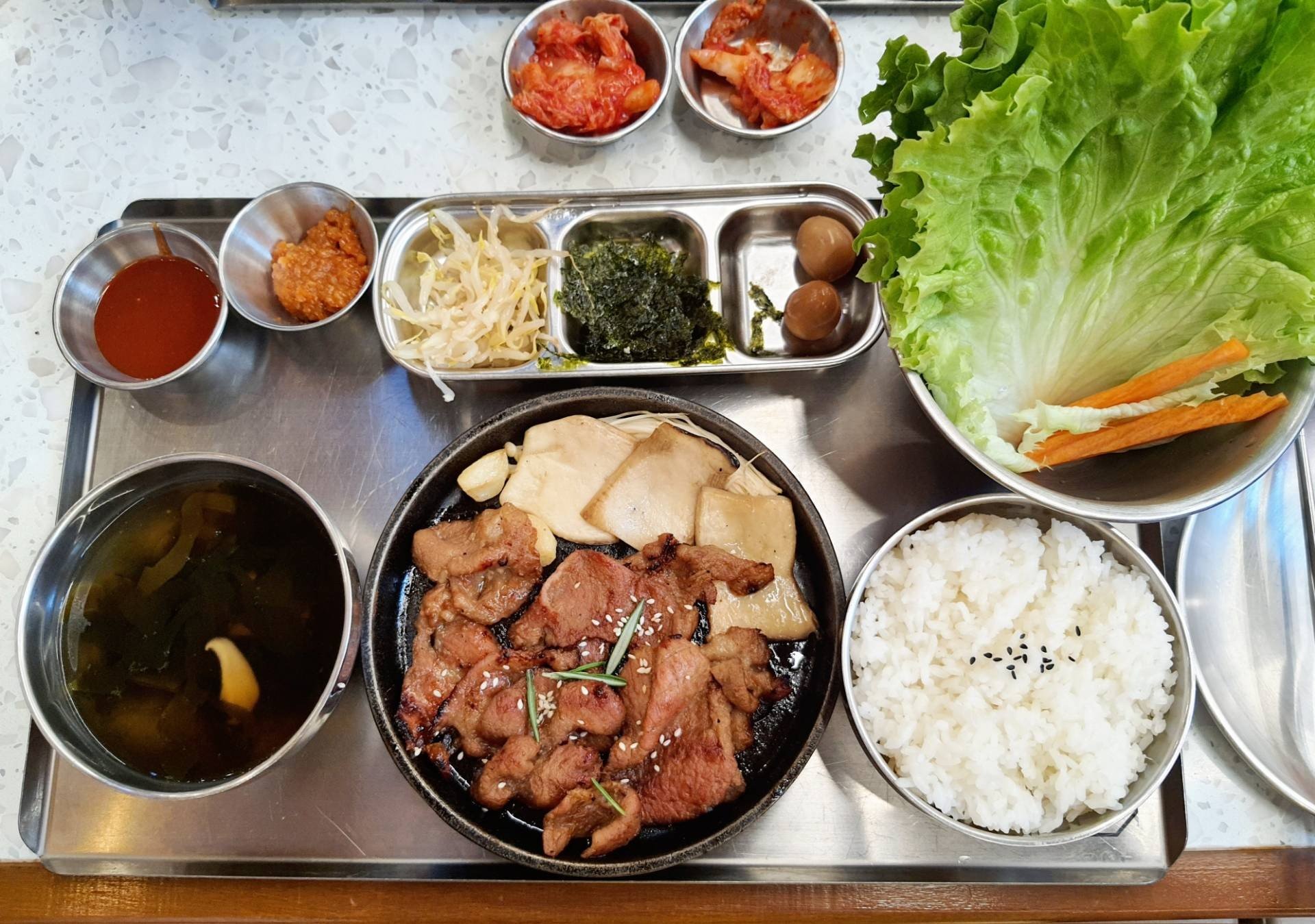 รีวิว Hasul Korean Cafe and Restaurant One Bangkok - ปิ้งย่างเกาหลีแบบ ...