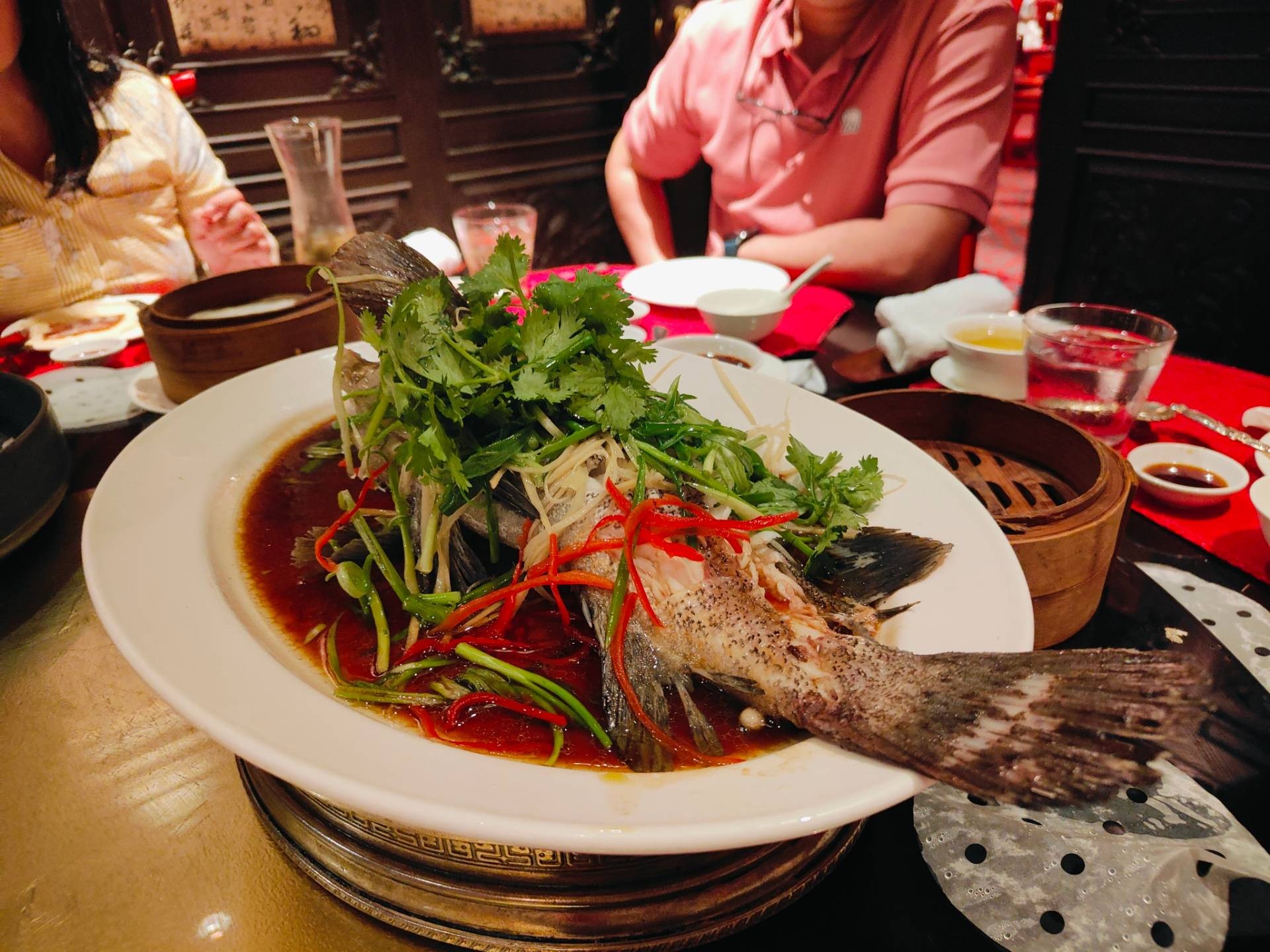 ปลานึ่งซีอิ๊ว ร้าน ซุยเซียน Sui Sian at The Landmark Bangkok