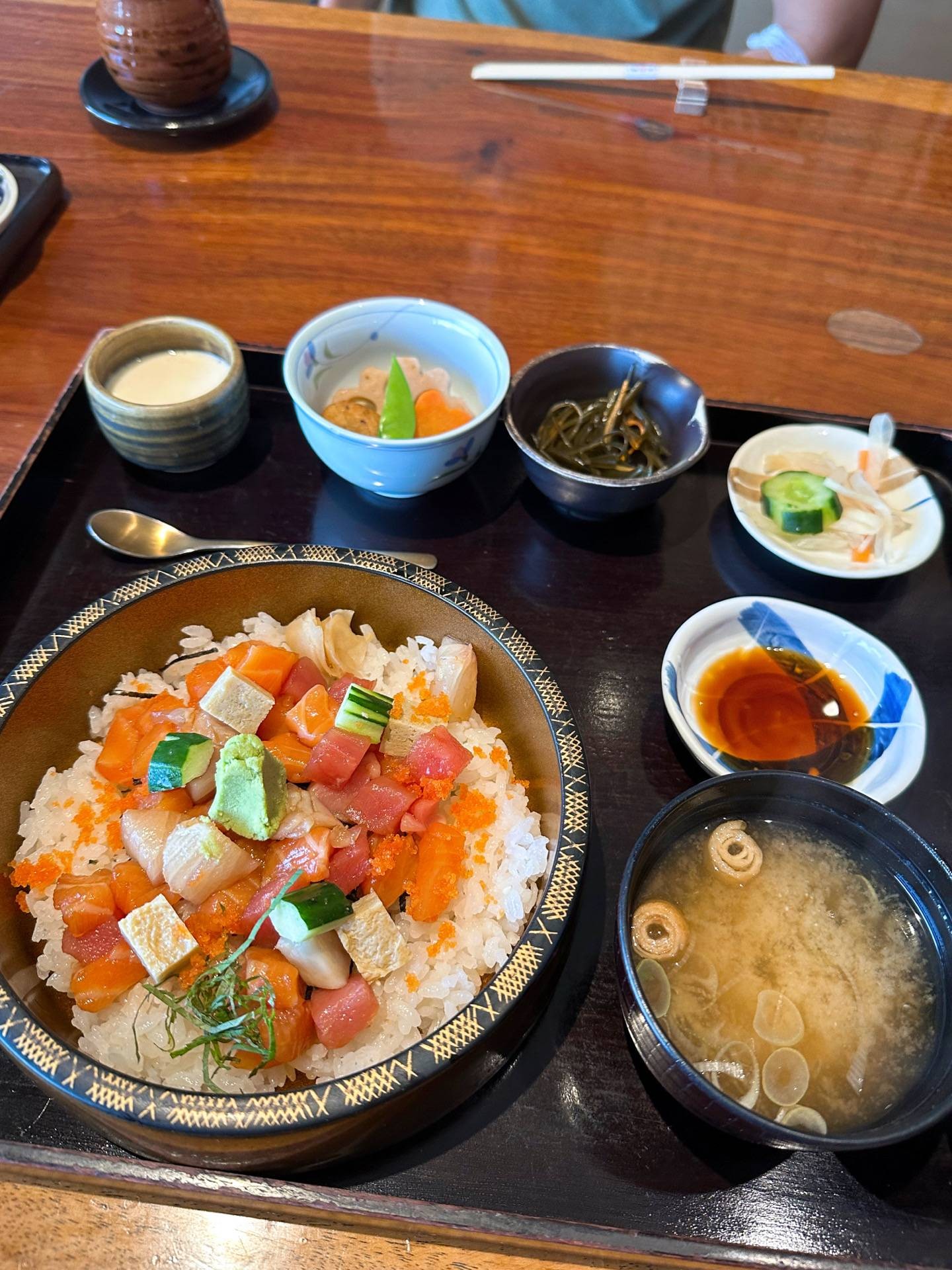 Chirashi Set ร้าน Suikin Japanese Restaurant