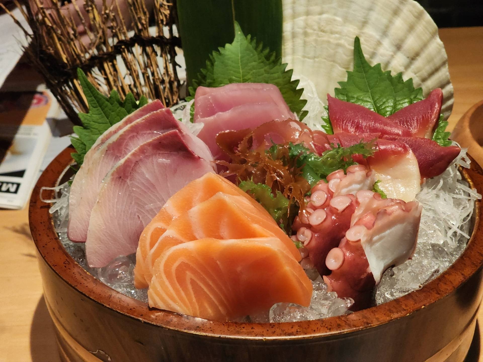Omakase Sashimi Ume (5 kinds) ร้าน Muteki By Mugendai Empire Tower ชั้น G