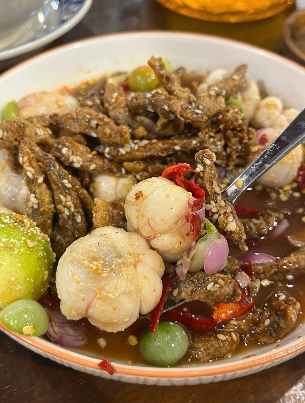 ตำมังคุด ร้าน คำแพง บรรทัดทอง - KAMPANG ISAN casual dining บรรทัดทอง