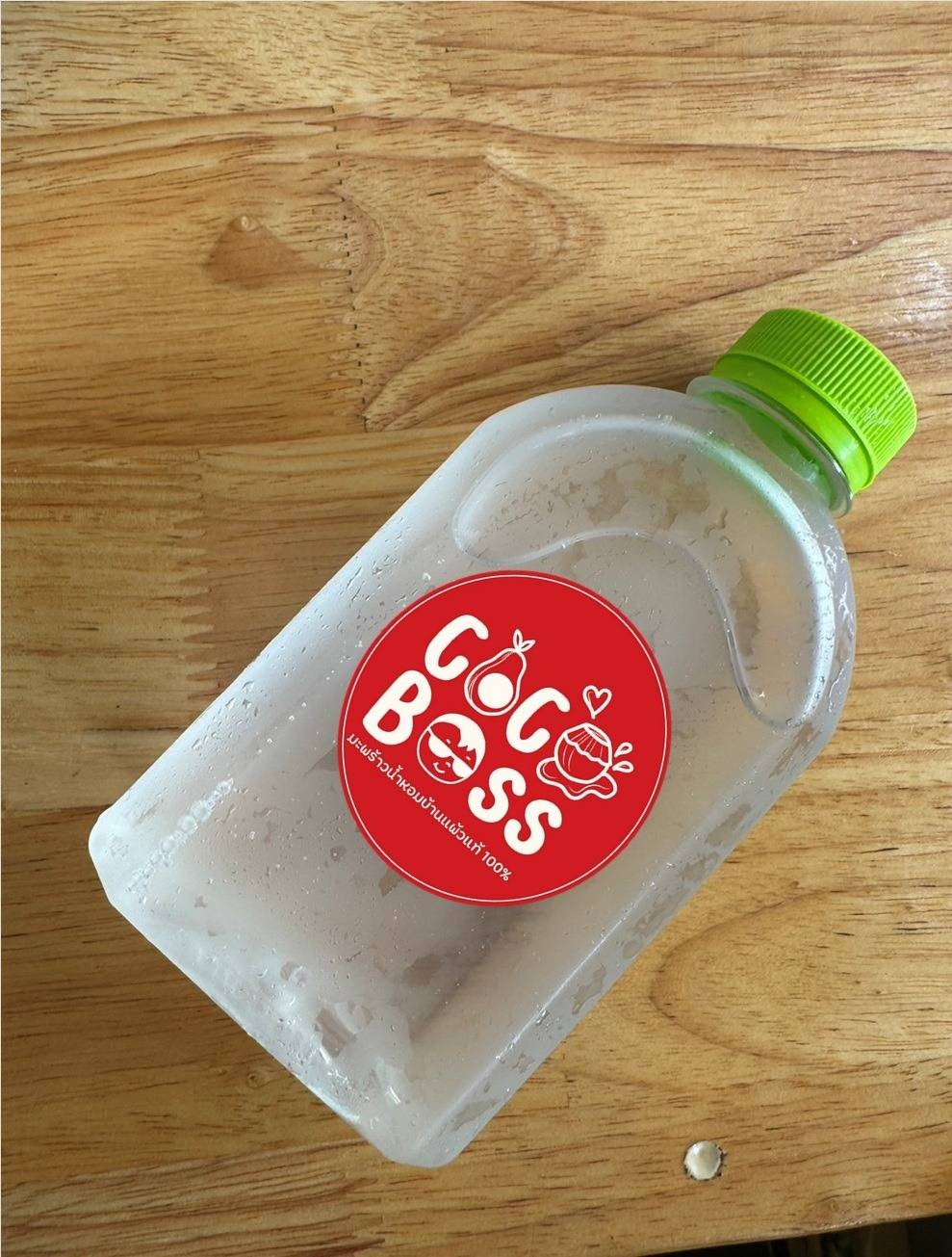 รูป COCOBOSS น้ำมะพร้าวน้ำหอมนมสดปั่น/อโวคาโด้ปั่น มะพร้าวบ้านแพ้ว100% ...