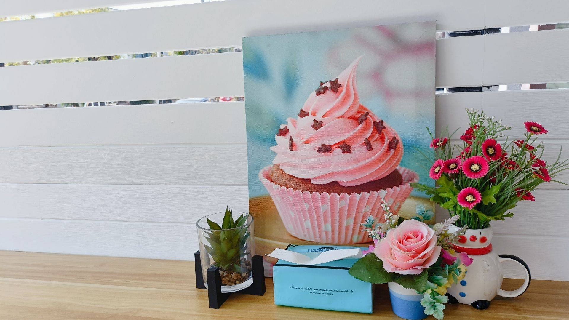 🍰 เค้กโฮมเมด ☕ กาแฟสดอาราบิก้า Siri Cake เค้กกล้วยหอม เรดเวลเวท คัพเค้ก ...