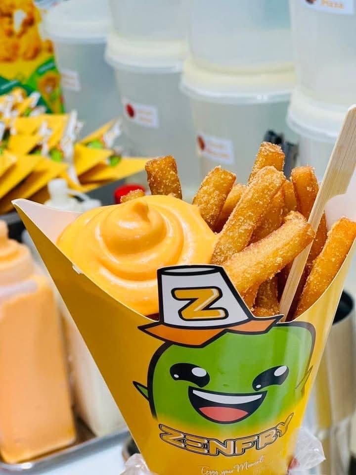 รูป ZENFRY เฟรนซ์ฟรายส์ถั่วเขียว สาขาตลาดต้นสัก สนามบินน้ำ ตลาดต้นสัก ...