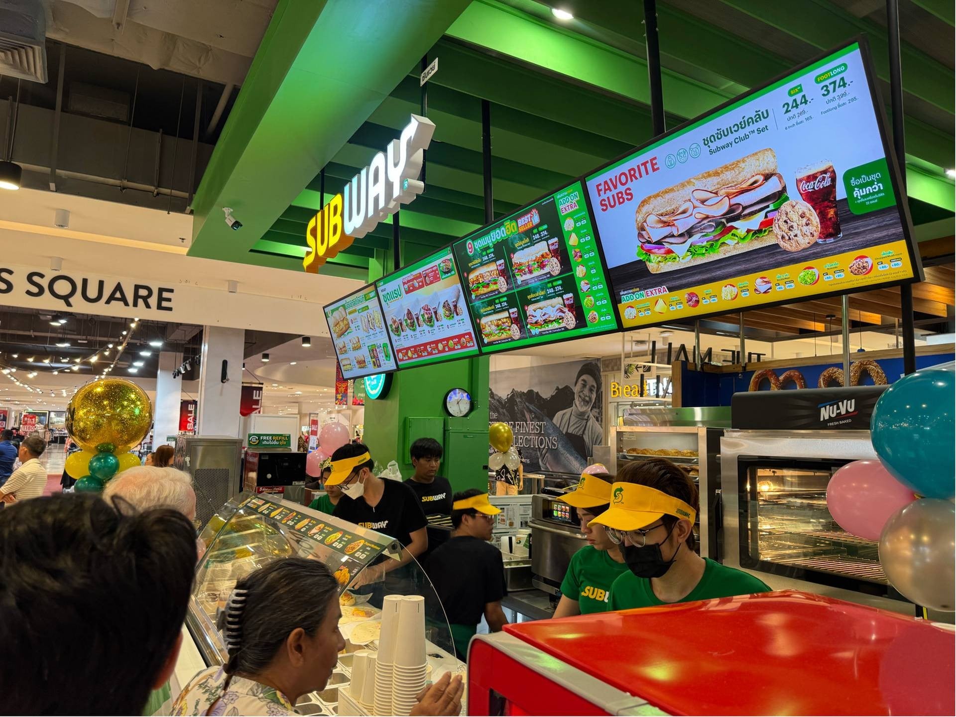 ร้าน Subway The Mall Korat | รีวิวร้านอาหาร