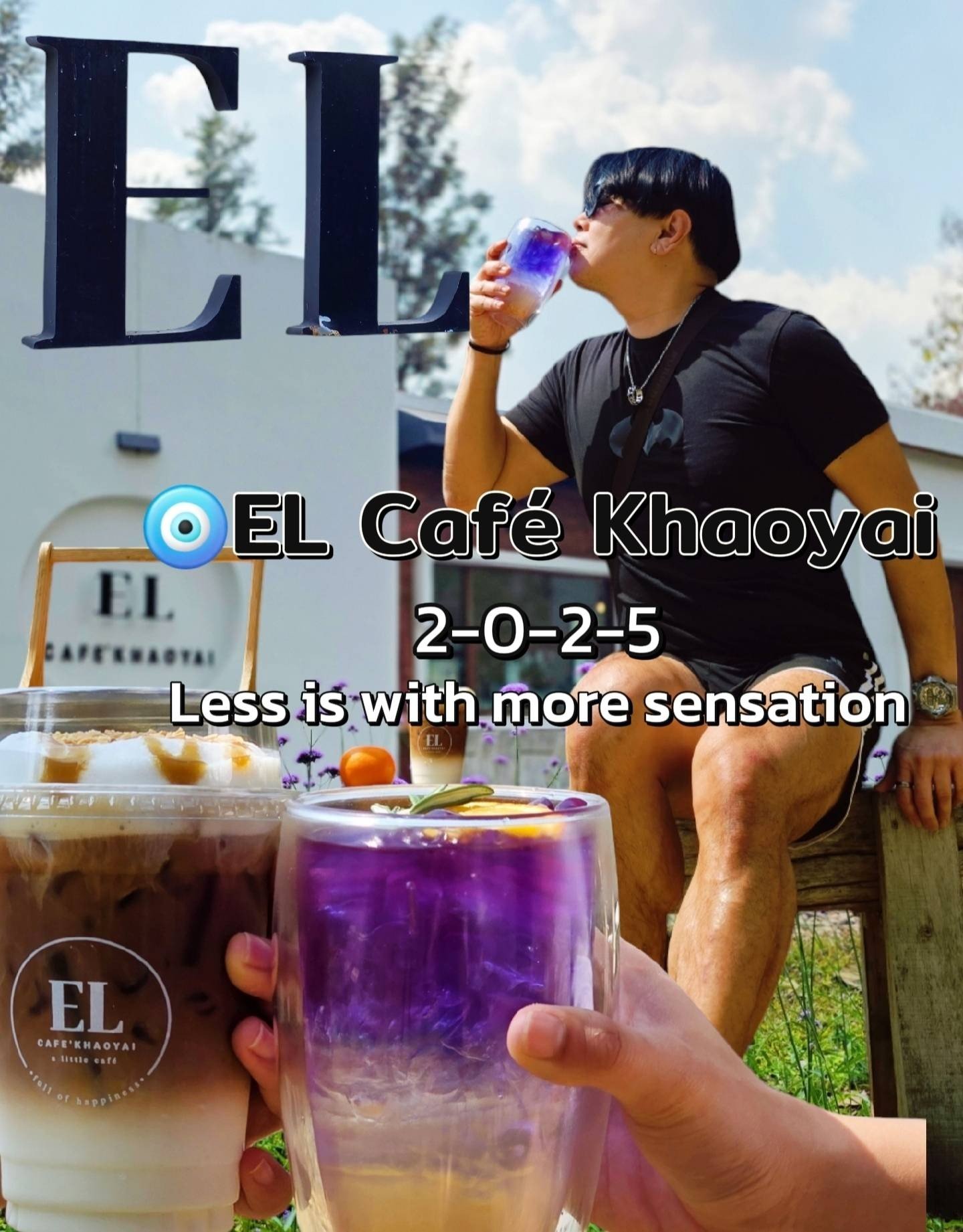 รีวิว EL Café Khaoyai - Landmark ประตูสู่ เขาใหญ่ Feel "Cafe in Love" โอบล้อมไปด้วยธรรมชาต- ขนม ...
