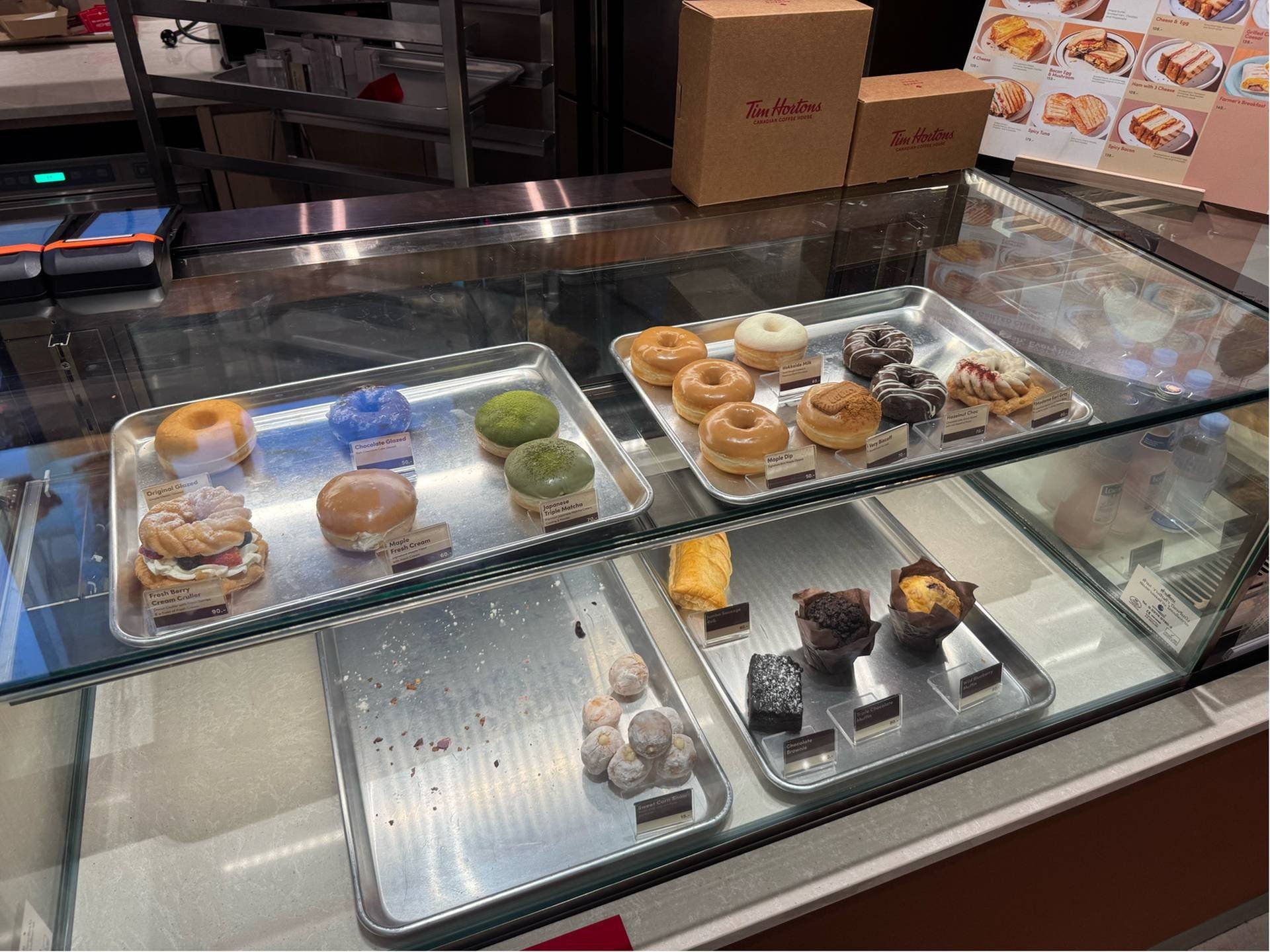 รีวิว Tim Hortons ONE Bangkok - Tim Hortons One Bangkok