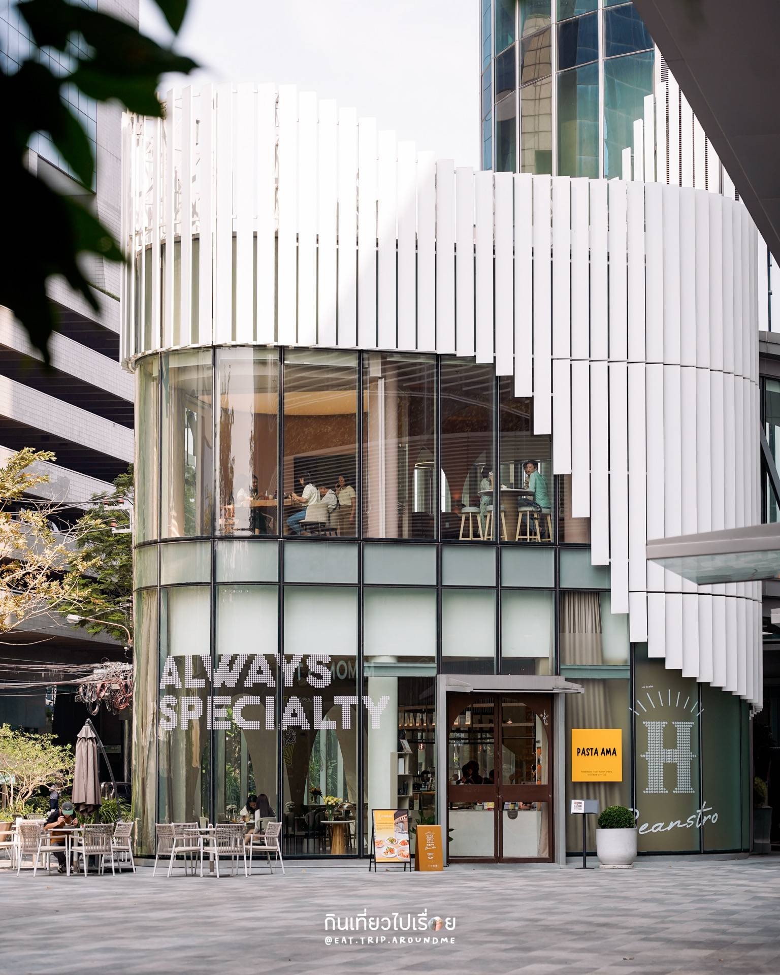 รีวิว Pasta Ama พาสต้าอาม่า เอส โอเอซิส - เช็คอิน PASTA AMA สาขาใหม่ที่ตึก S-OASIS