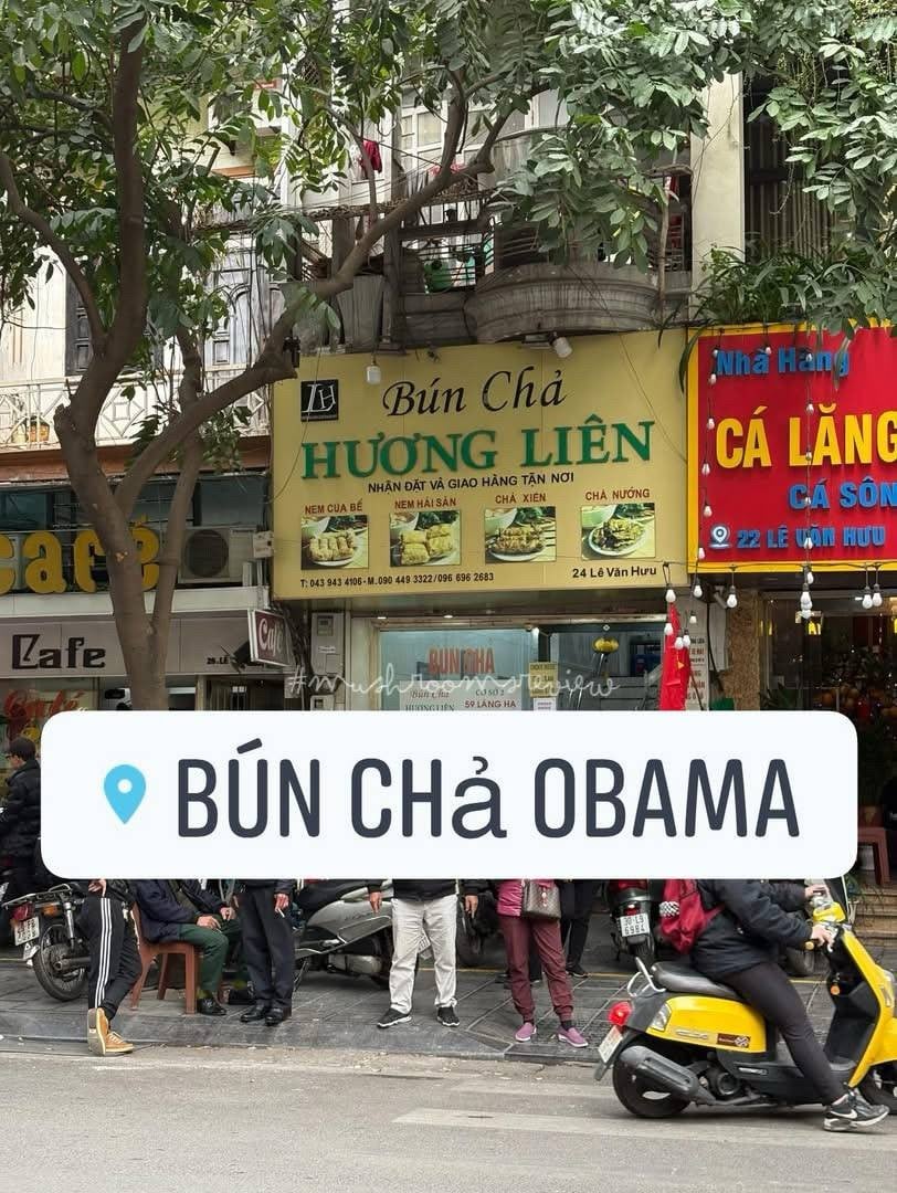 รีวิว Bun Cha Huong Lien (bun Cha Obama) - บุ๋นจ๋า โอบาม่า