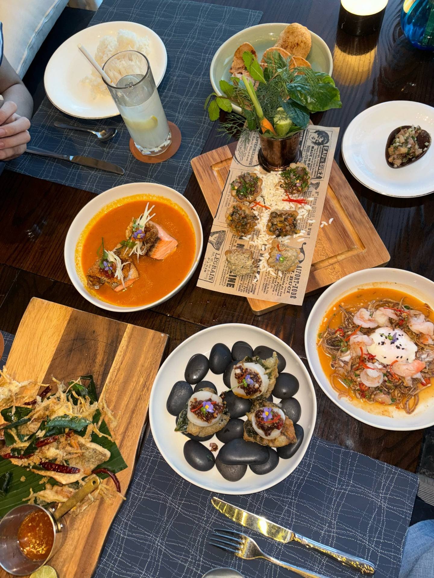 รีวิว Nimitr Restaurant & Rooftop Bar - Nimitr นิมิต 🍹🍸🦐🐟💛 rooftop ...