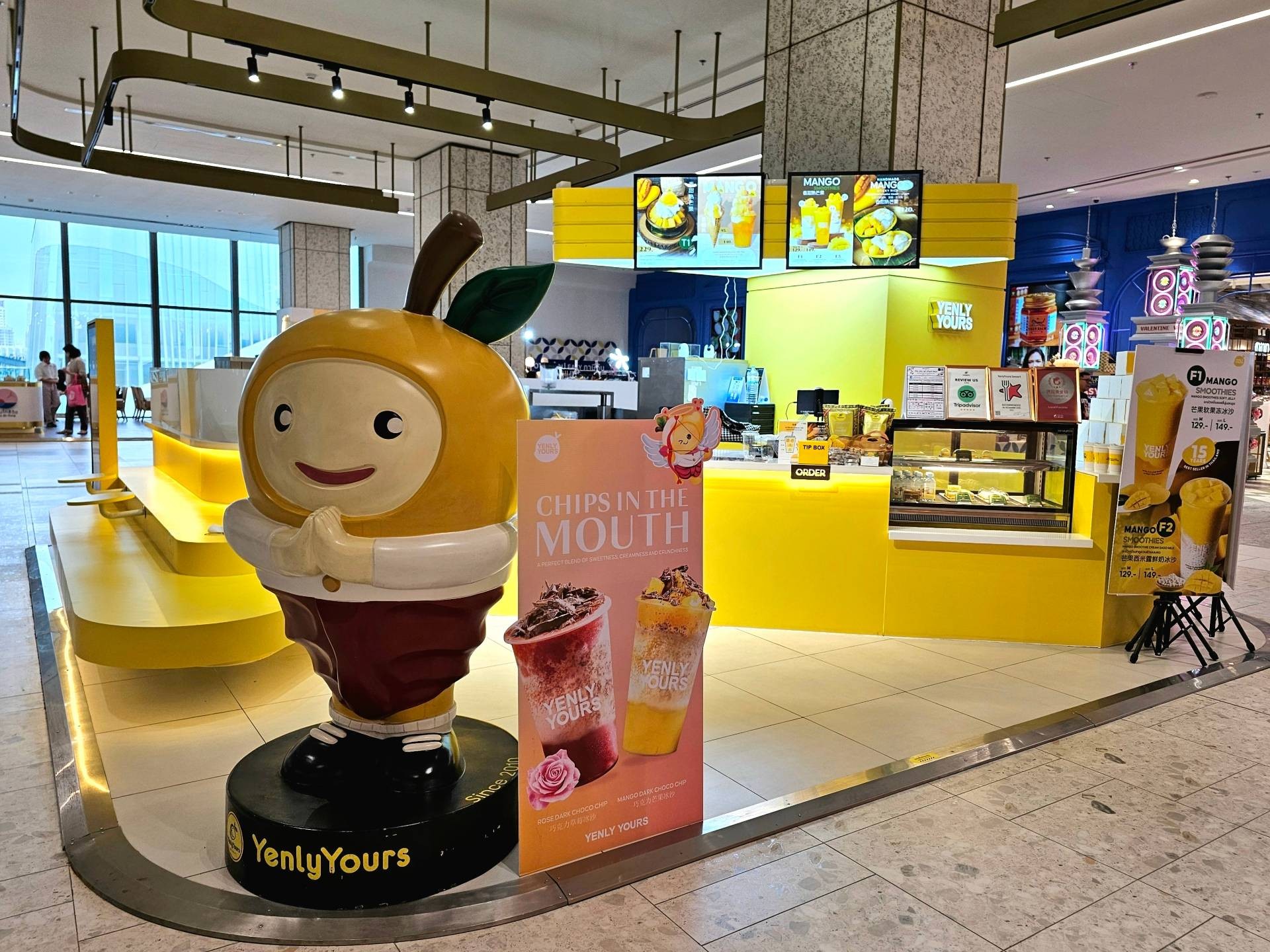 รีวิว Yenly Yours One Bangkok - คาเฟ่มะม่วง สำหรับคนรักมะม่วง