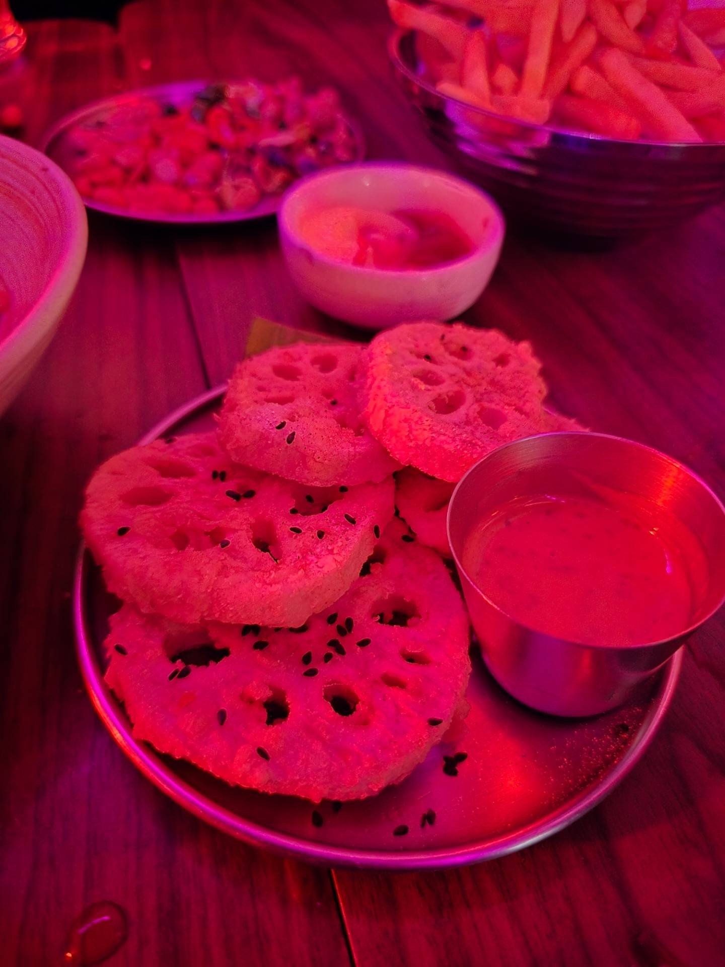 รากบัวทอด ร้าน ชงเจริญ Mega Bangna