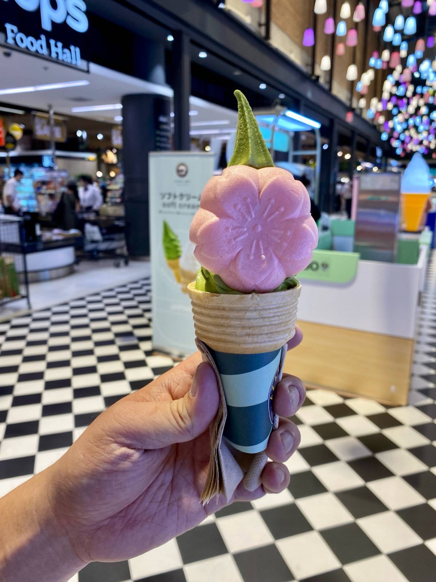 รีวิว Azabu Sabo A-roi hub @ Thonglor - Matcha Soft Serve