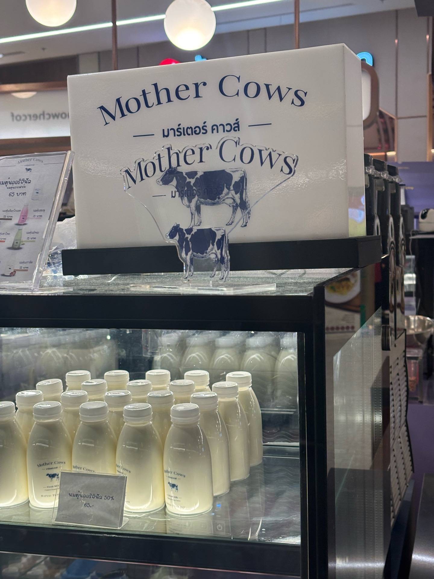 รูป Mother Cows บรรทัดทอง