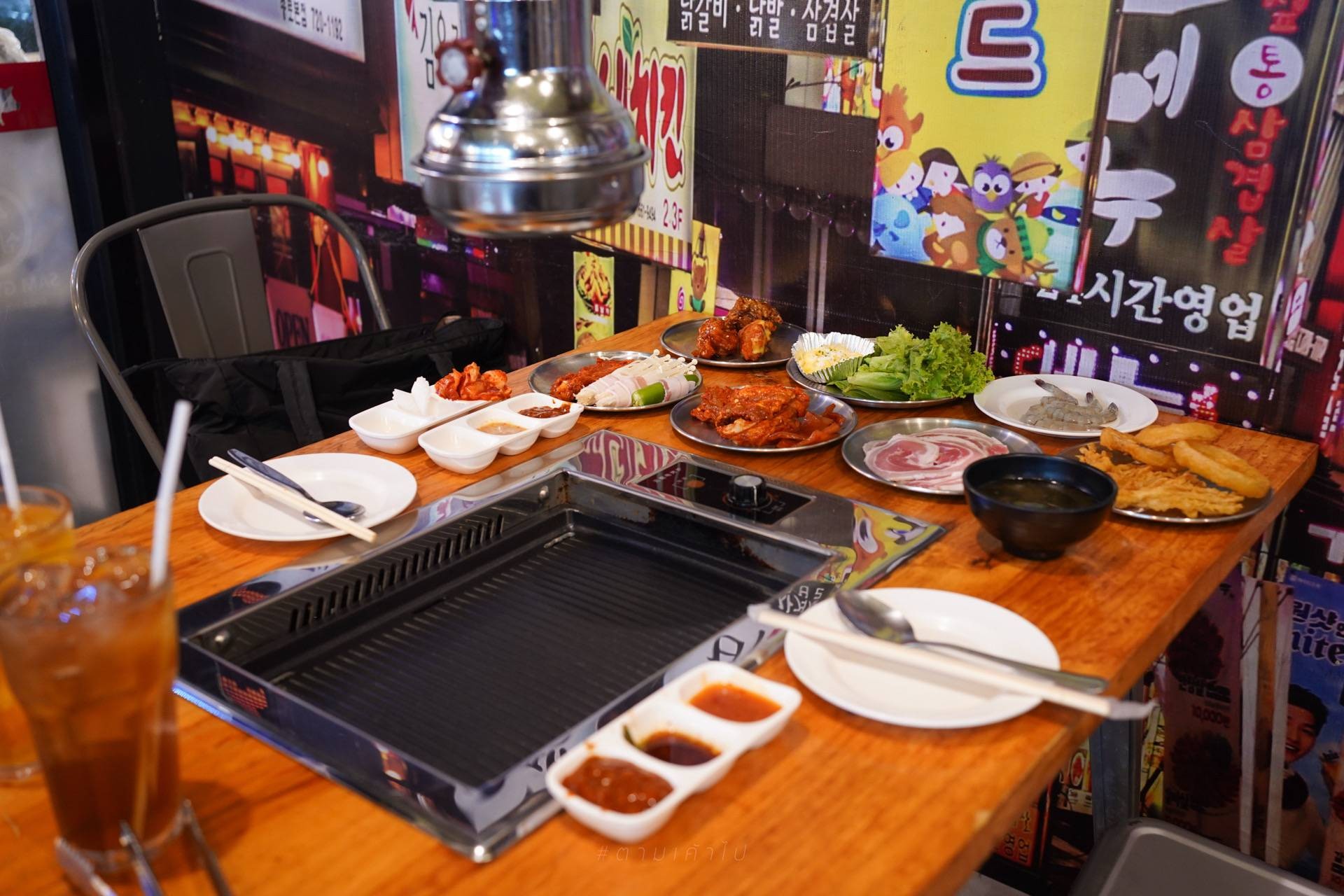 รูป ปิ้งย่างหมูเกาหลี Sam Gyup Sal BBQ สาขาสรงประภา