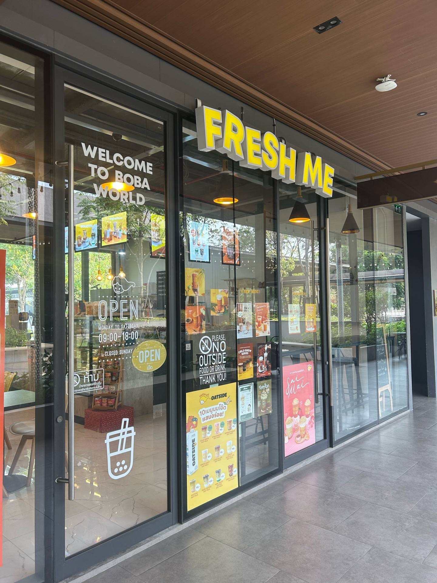 รีวิว Fresh Me ม.มหิดลสิทธาคาร - Fresh Me สาขามหิดล ศาลายา 🥤