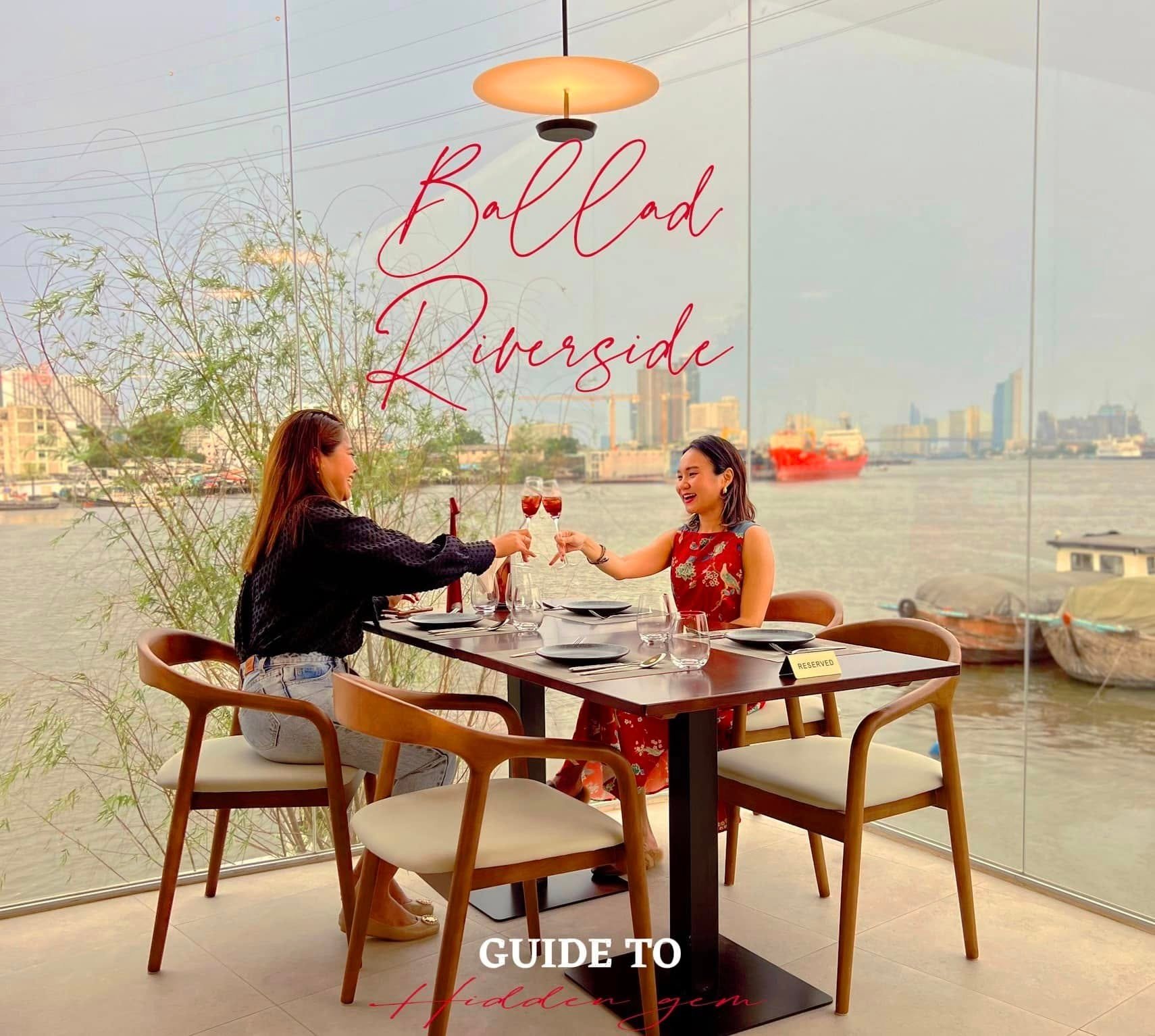 ร้าน Ballad Riverside Rooftop Bar & Restaurant | รีวิวร้านอาหาร