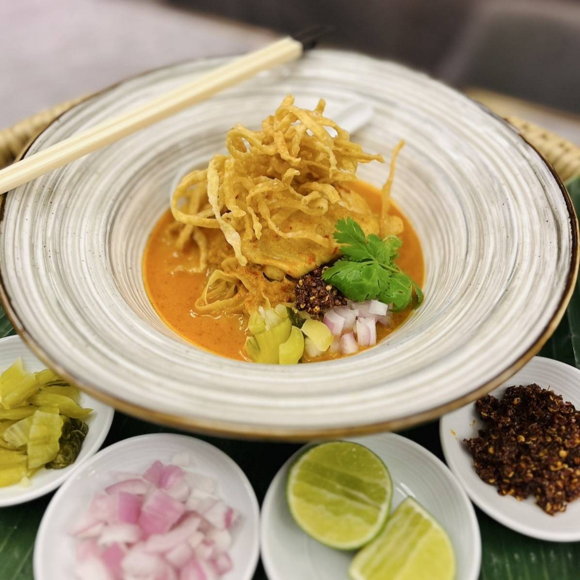 รีวิว Charm Cuisine Oakwood Suites Tiwanon Bangkok - บุฟเฟต์ตลาดน้ำ