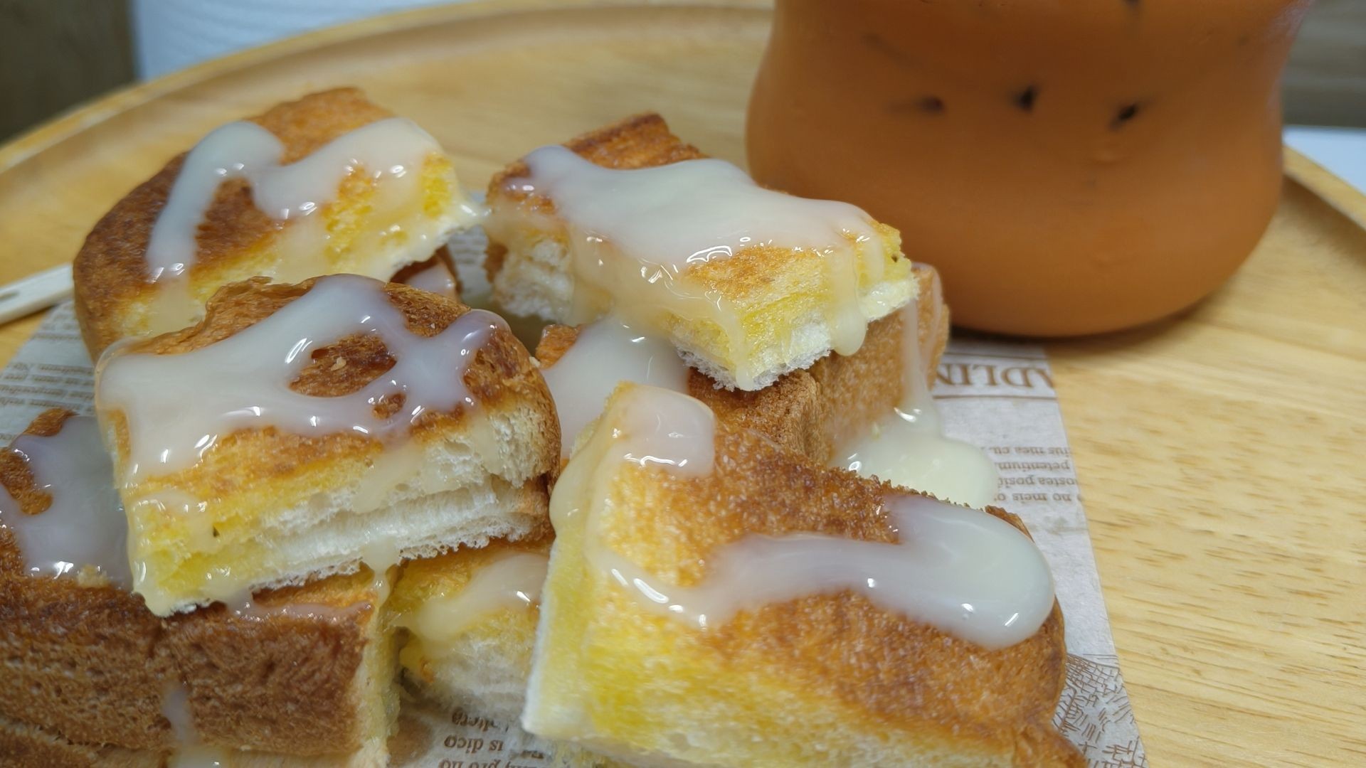 ปังชีสชาใต้ ข้าวไข่ข้น by(ปังดี🍞 ปีชง 🧋Pang Dee Pee Chong) - สั่งอาหารเ ...