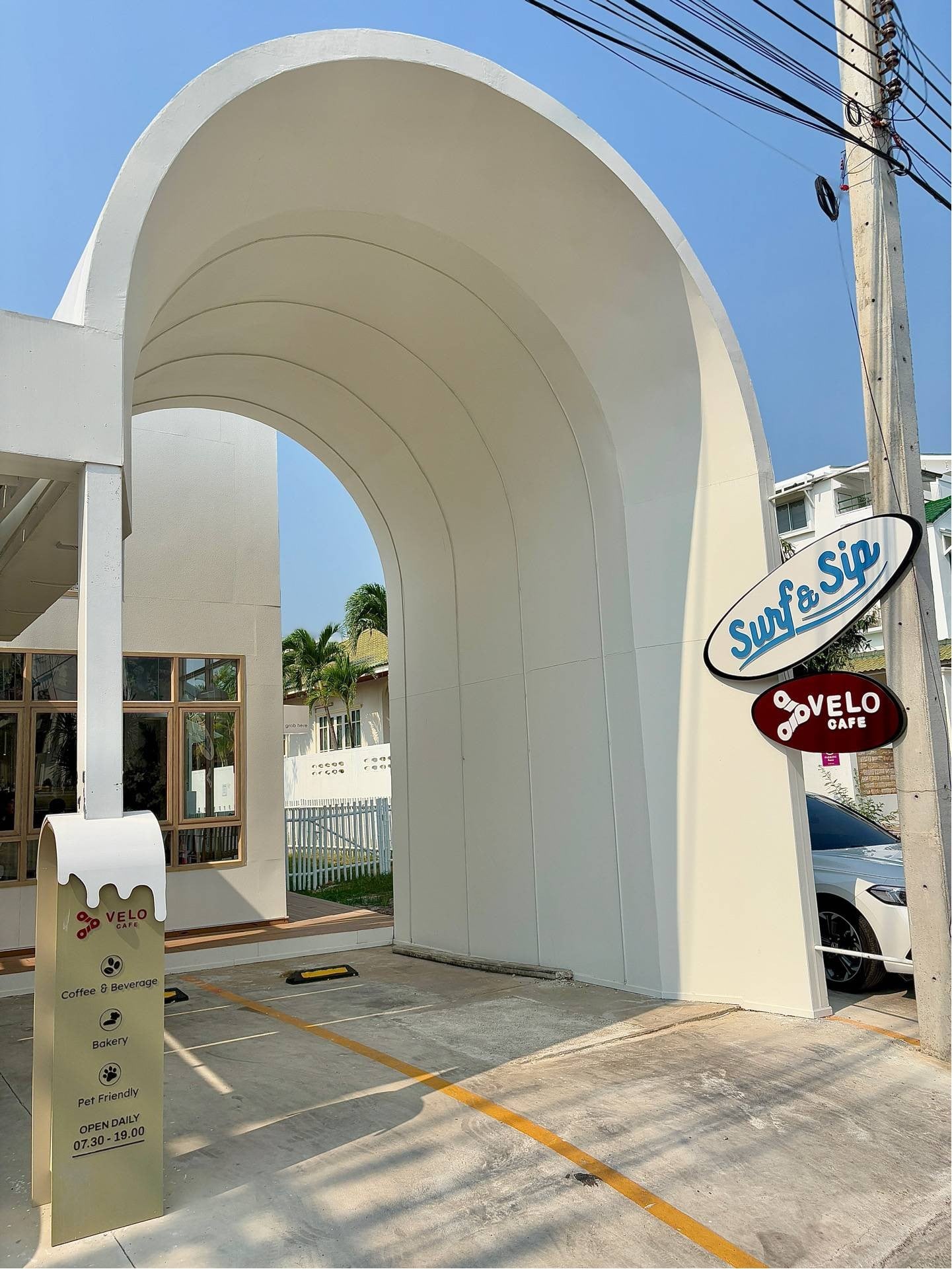 รีวิว Velo Cafe Surf & Sip CHA AM - คาเฟ่สวยใกล้หาด ดีไซน์แพคเกจได้ ...