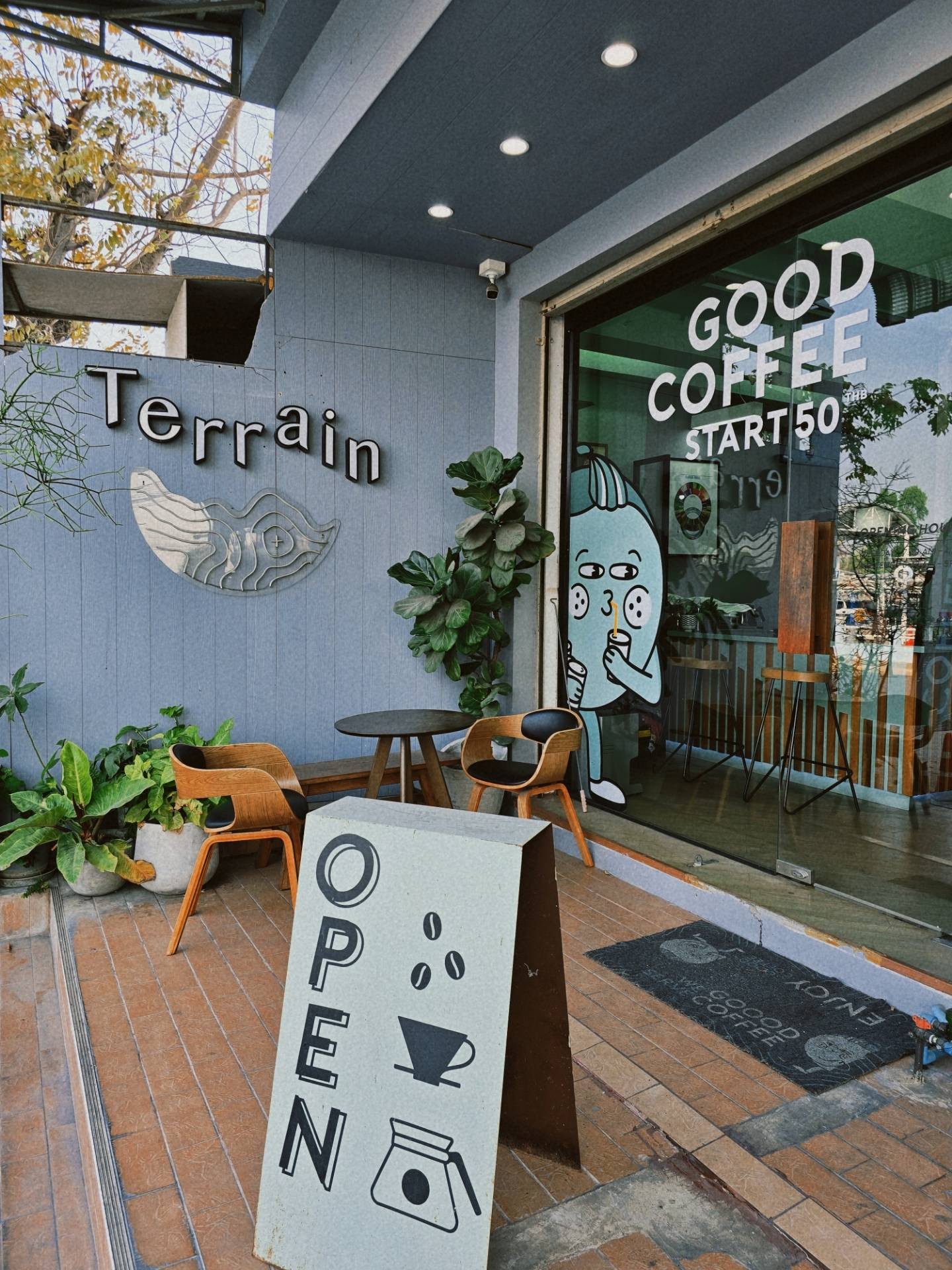 รีวิว Terrain - The Coffee Room สมุทรปราการ - Terrain Cafe ซอยโรงพยาบาล ...