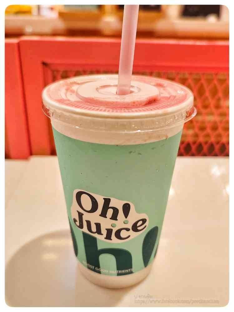 รีวิว Oh! Juice - โอ้ จู๊ซ The Mall ท่าพระ - Oh อร่อย @ OH JUICE