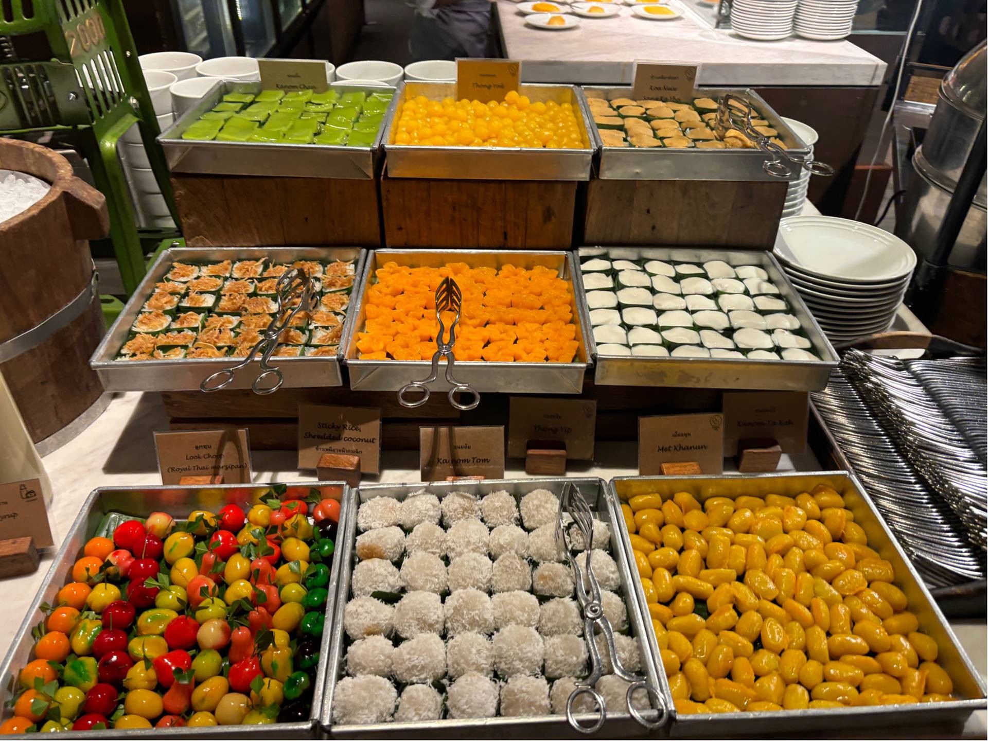 บุฟเฟต์นานาชาติ ร้าน Goji Kitchen + Bar Bangkok Marriott Marquis Queen ...