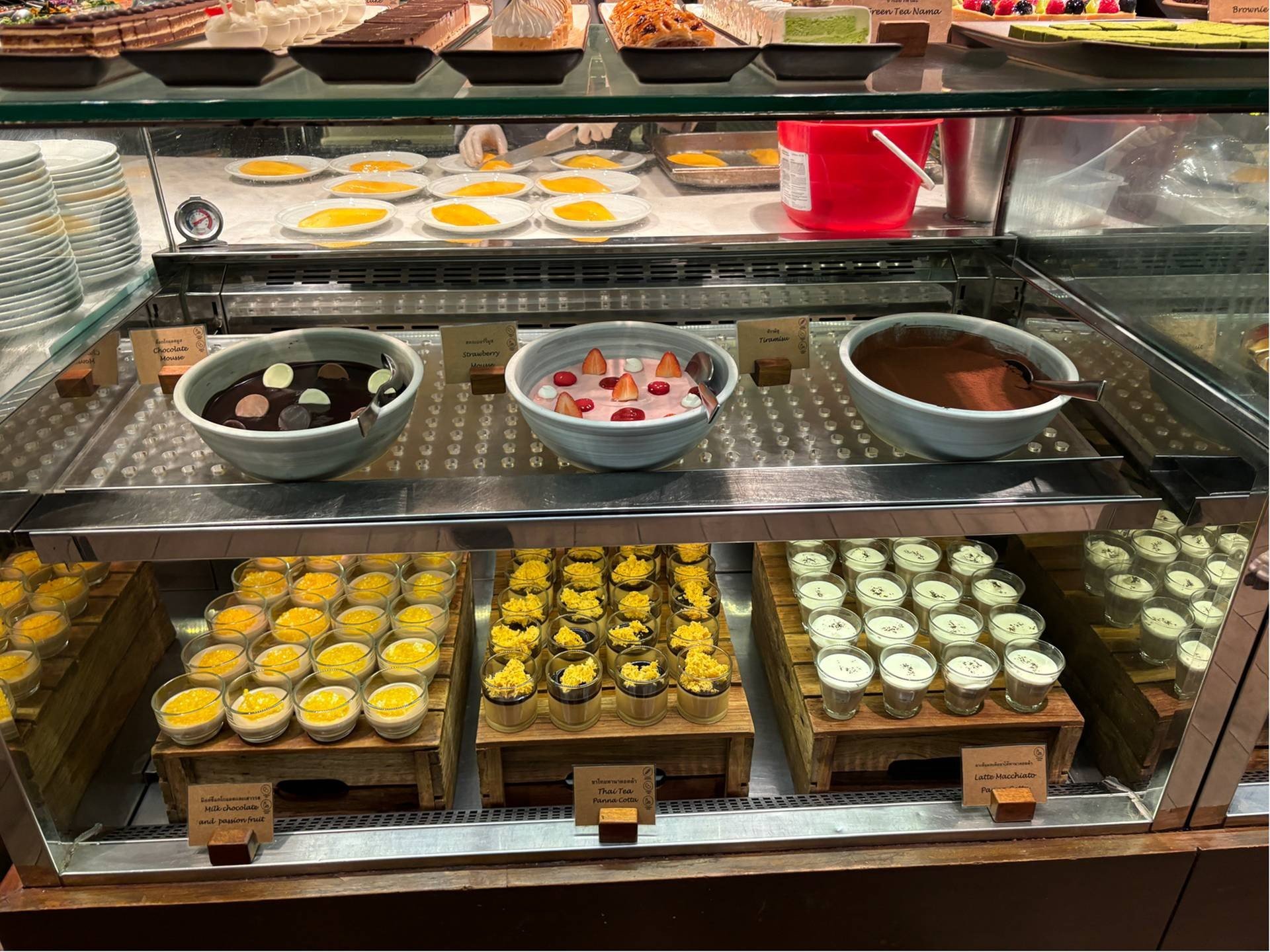 บุฟเฟต์นานาชาติ ร้าน Goji Kitchen + Bar Bangkok Marriott Marquis Queen ...