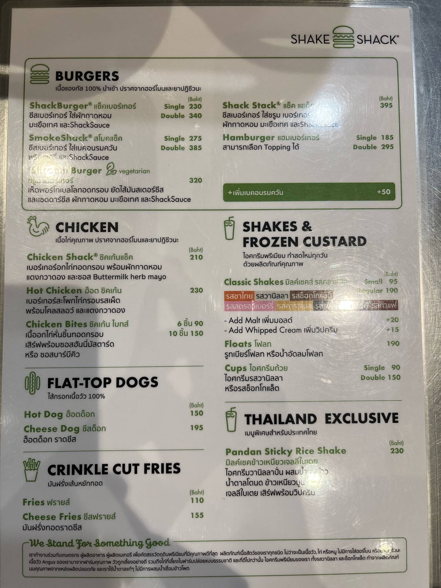 รูป Shake Shack CentralWorld