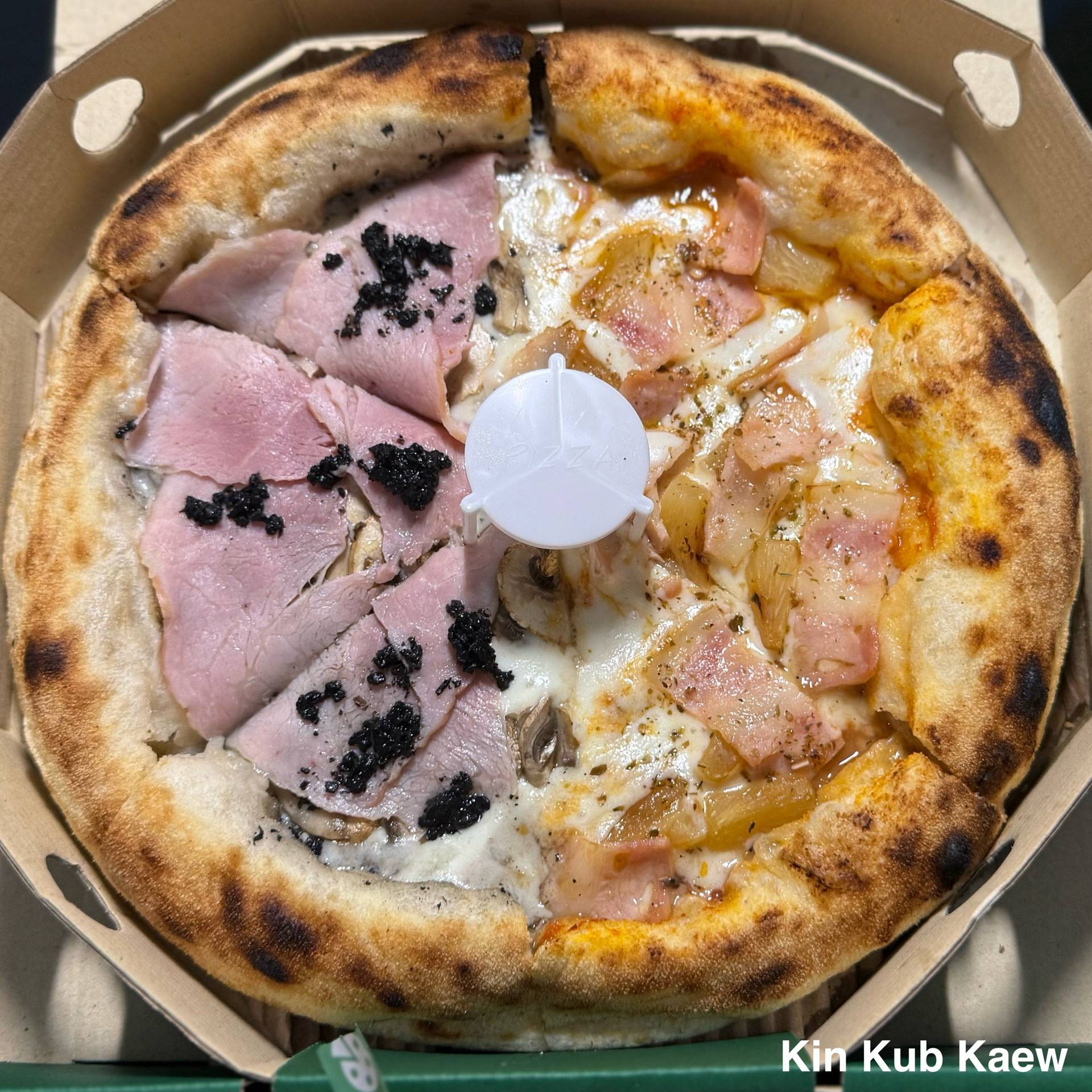 รีวิว Ronin Pizza Ronin pizza สุขุมวิท 34 - พิซซ่าแป้งสดสไตล์ Sourdough