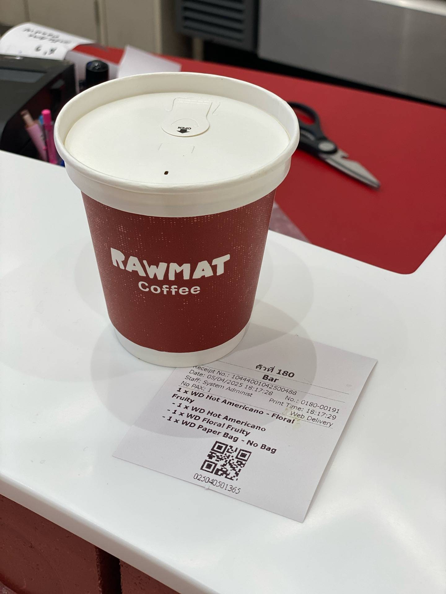 รีวิว Rawmat Coffee - ร้านกาแฟ Self Service ล้วน กาแฟใสมาก