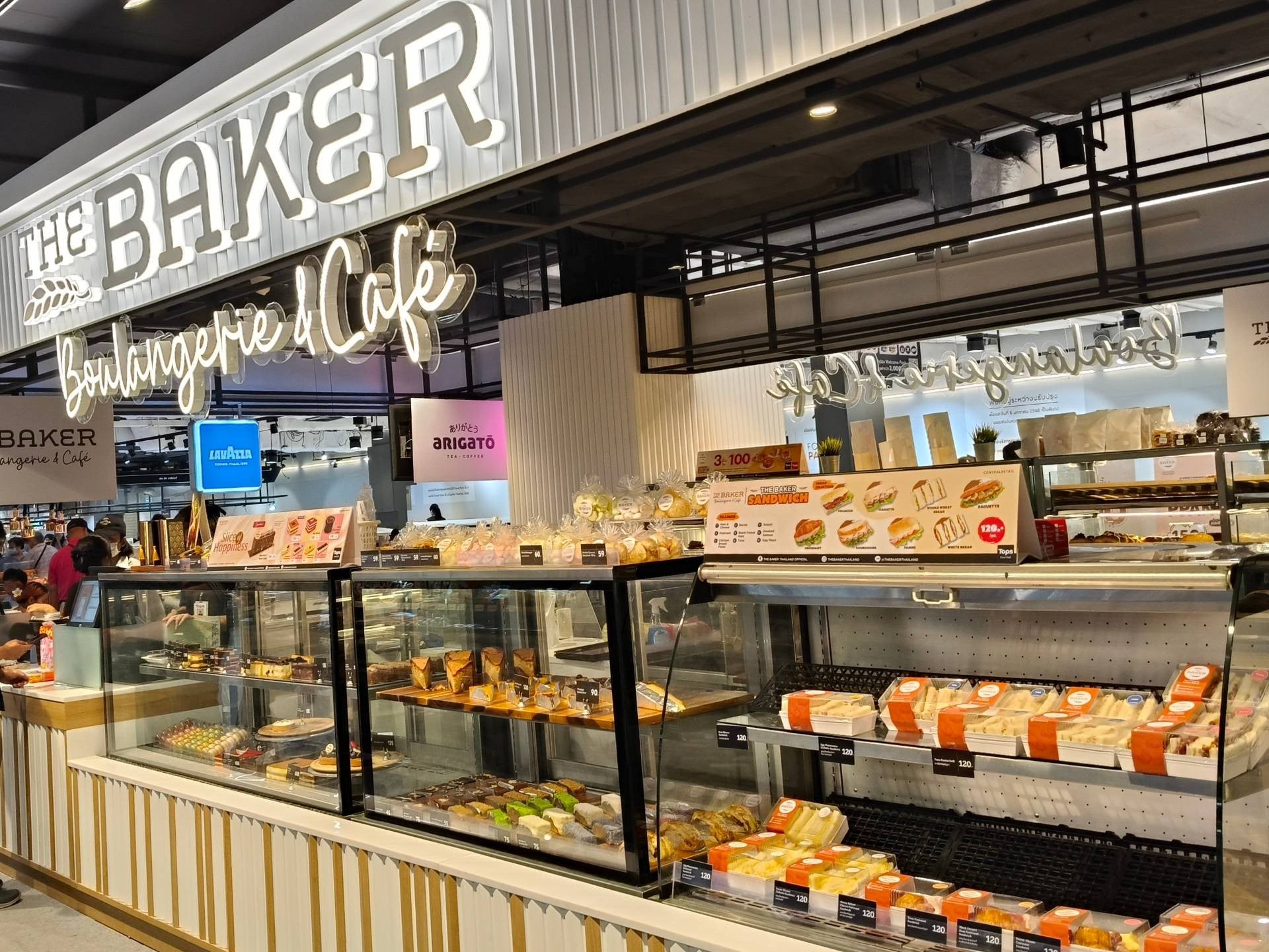 รีวิว Tops Bakery เซ็นทรัล ปิ่นเกล้า - Tops Baker ปรับโฉมใหม่