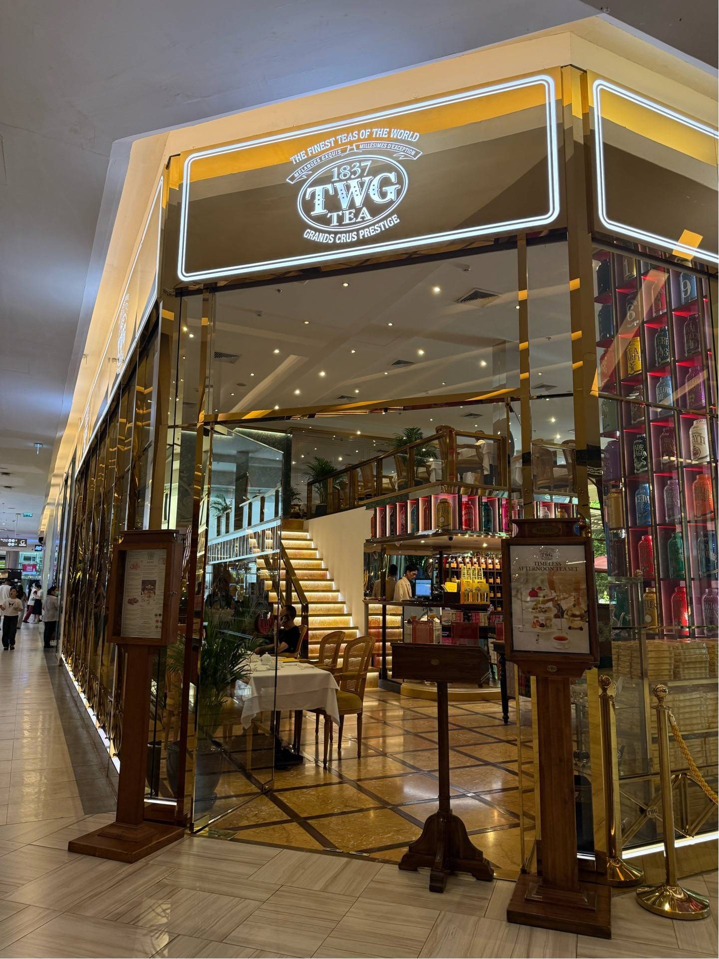รีวิว TWG Tea ชั้น G สยามพารากอน - แบรนด์ชาหรูชั้นเลิศชื่อดัง