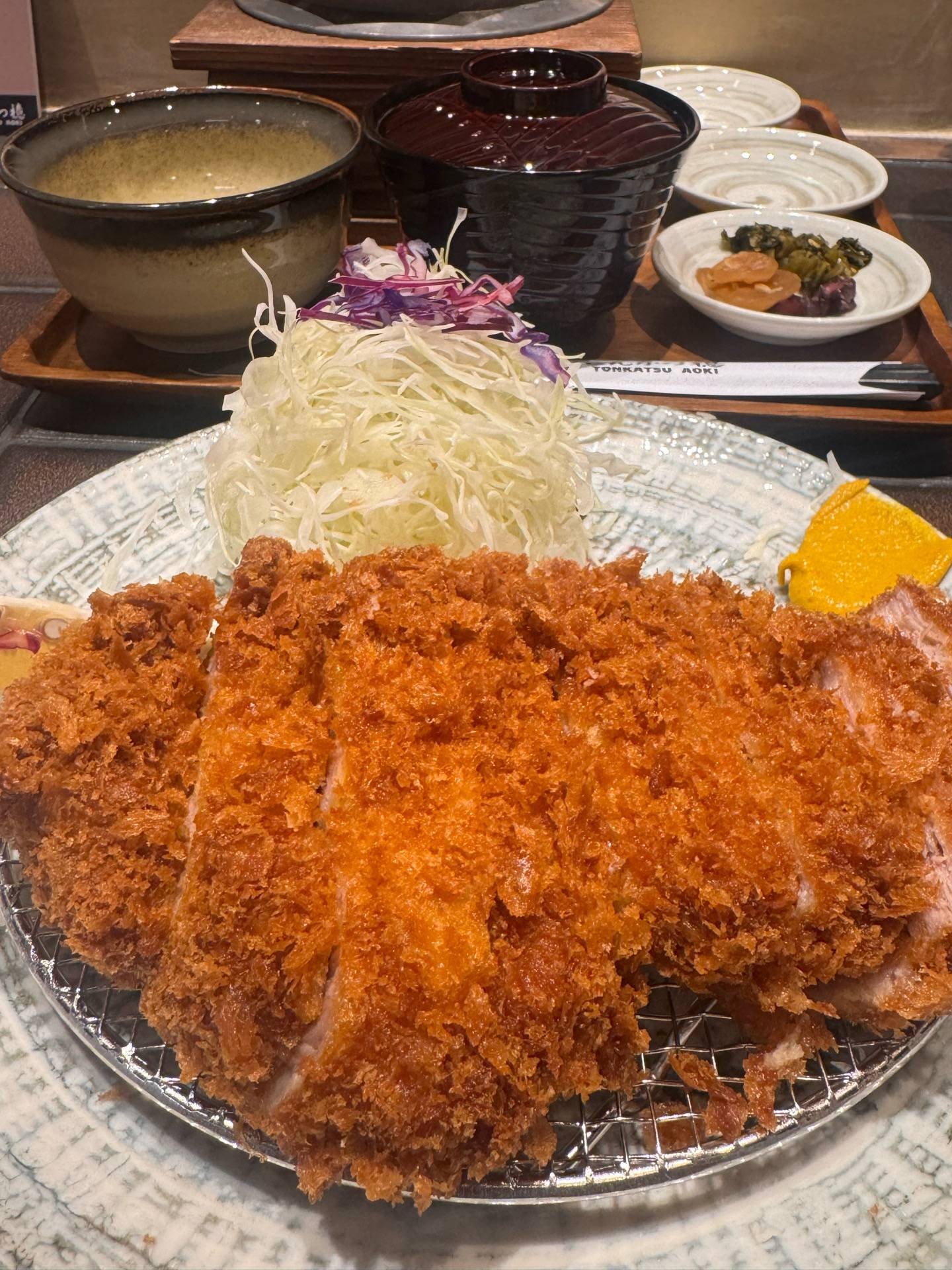 รีวิว Tonkatsu AOKI One Bangkok - ทงคัสสึนุ่ม ฉ่ำสุด