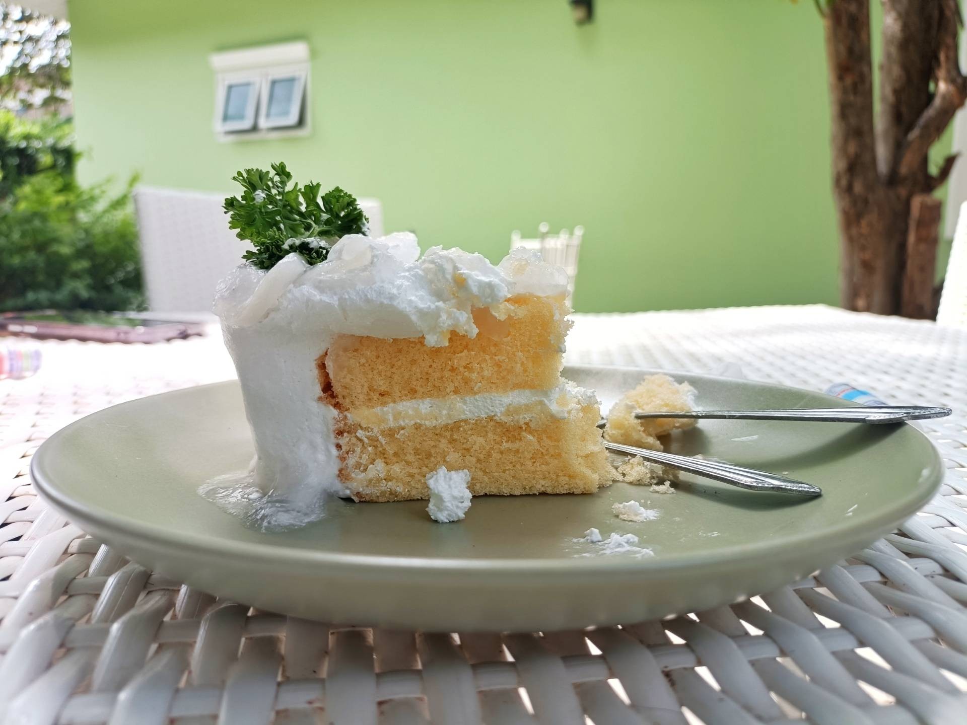 เค้กมะพร้าว ร้าน Chaplu