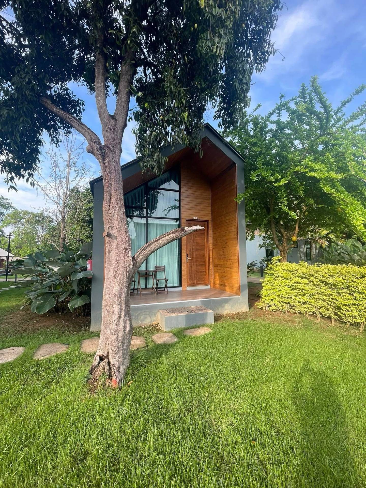 รีวิว The Tree Riverside Resort - Kaengkrachan - บรรยากาศริมน้ำคือดีที่สุด