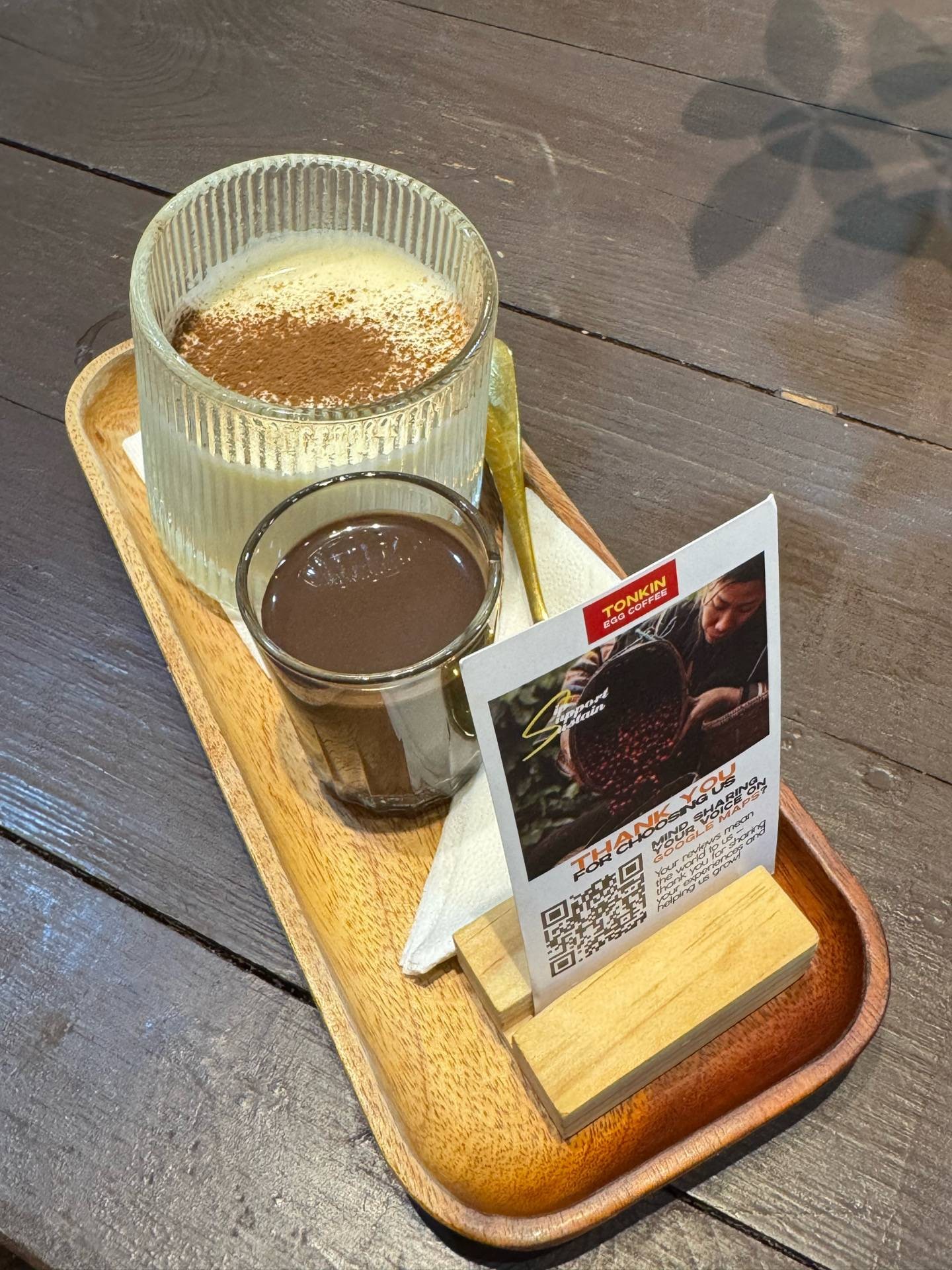 รีวิว Tonkin Egg Coffee & Vietnamese Delights - Tonkin Egg Coffee