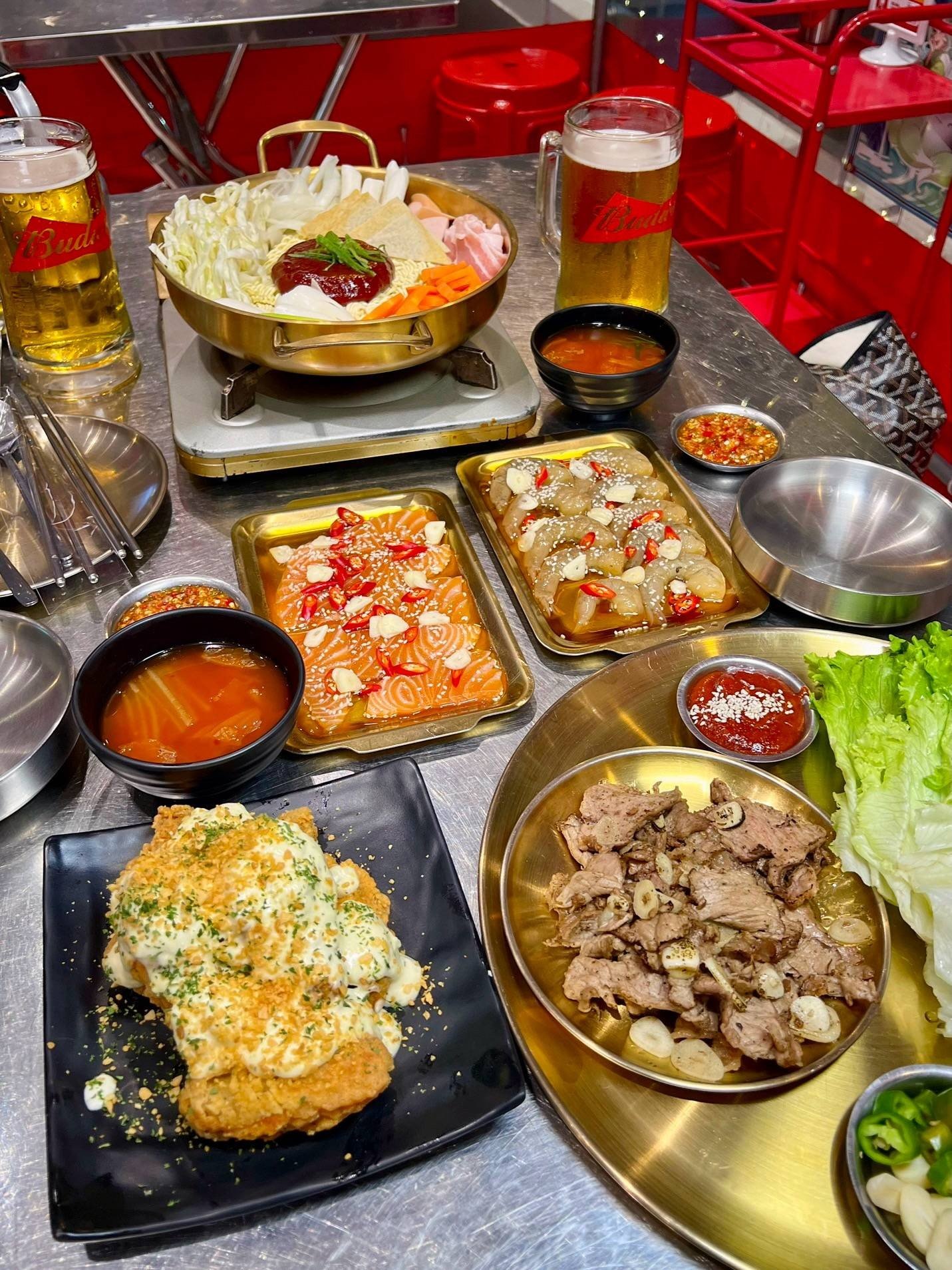 รีวิว SEOULFUL 서울풀 - ร้านอาหารเกาหลีเต็นท์แดง🇰🇷 ย่าน พระราม9 ซุปกิมจิ ...